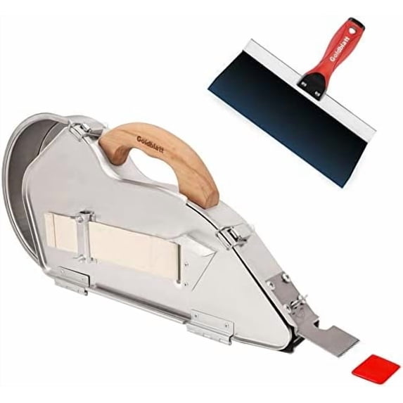 Banjo Tape Set Drywall Taping Tools with 10" Blue Steel Taping Knife ...