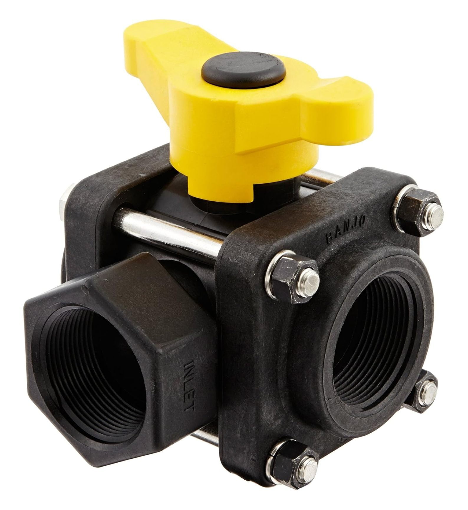 Banjo V150SL Polypropylene Side Load , Three Piece, Three Way, Full ...