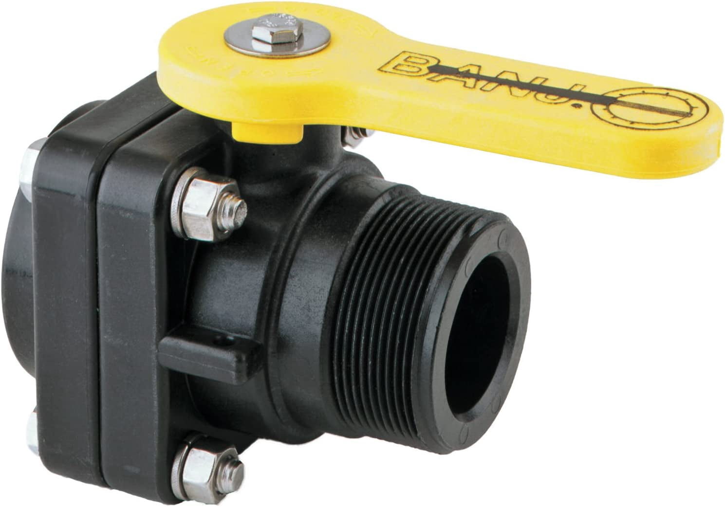 Banjo VSMT200 2" Stubby Valve, Male NPT x Female NPT - Walmart.com