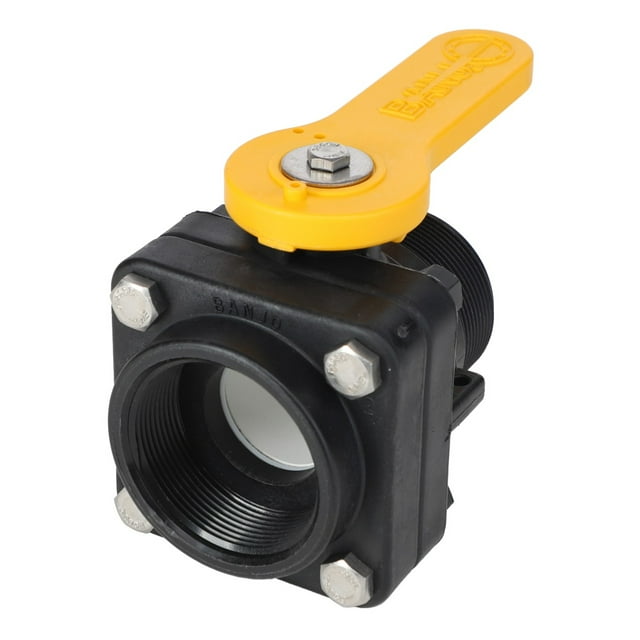 Banjo VSMT200 2" Stubby Valve, Male NPT x Female NPT - Walmart.com