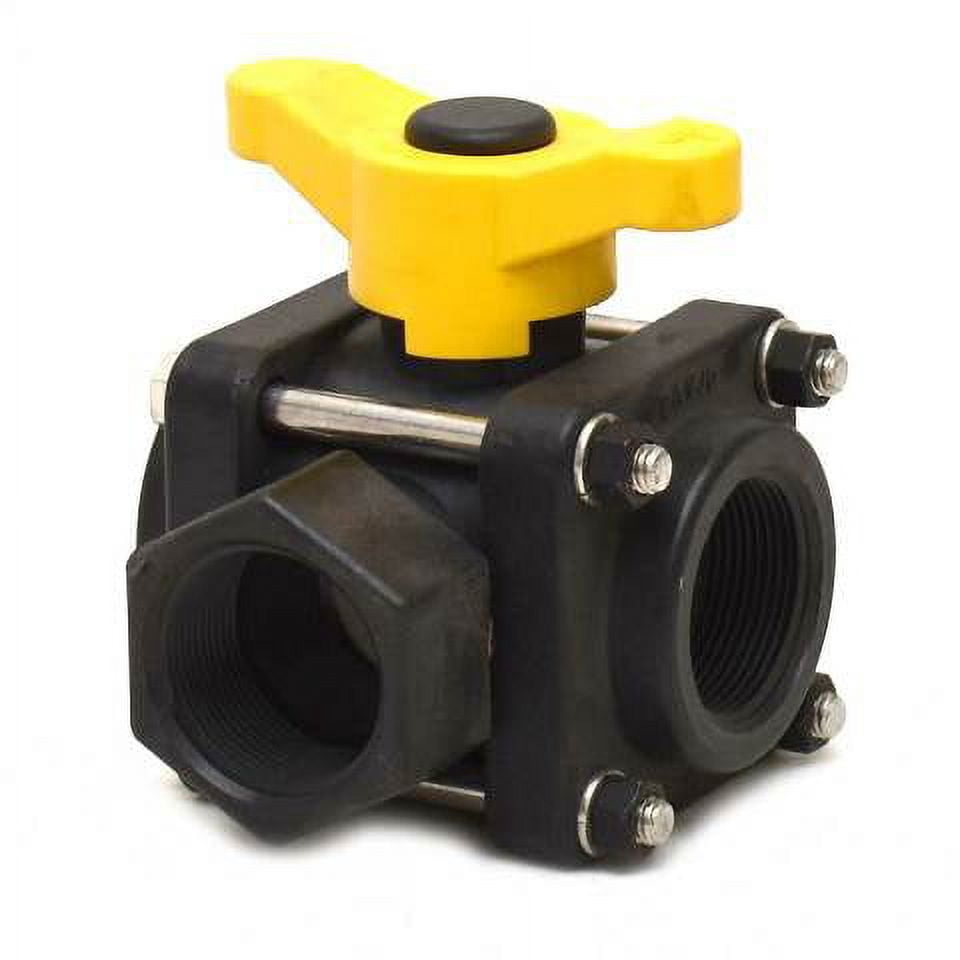 Banjo Valves Boat 3-Way Valve 600344491 | 2 Inch Threaded - Walmart.com