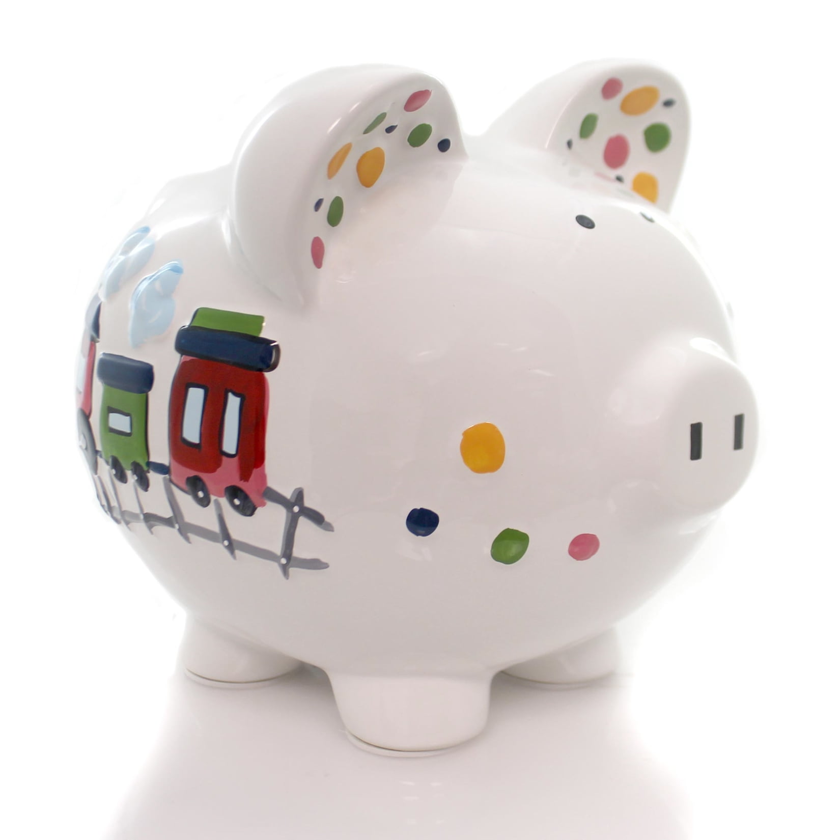 Bank Choo Choo Transportation Ceramic Piggy Money Saver Plane Car 36872 ...