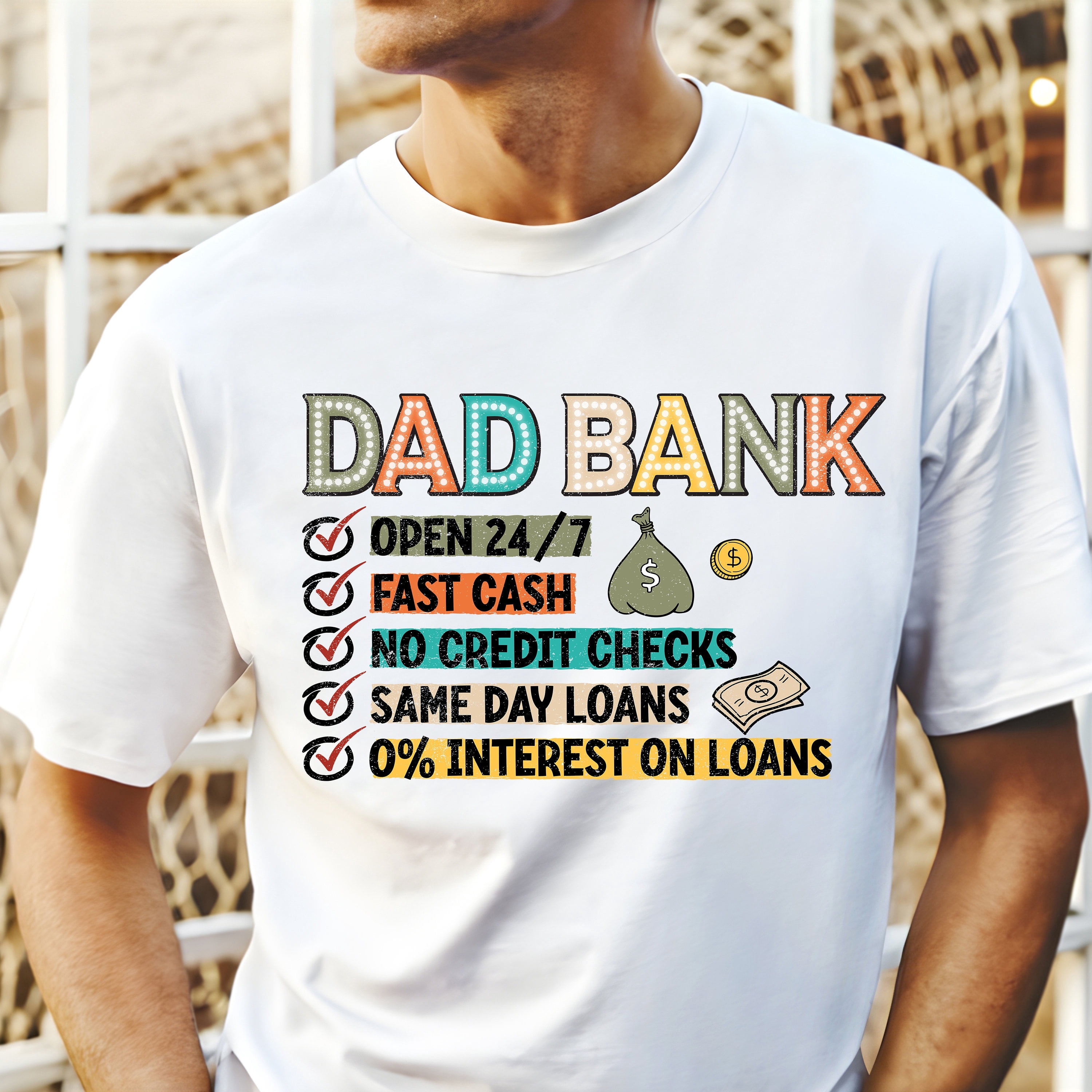 Bank Of Dad Png, Father'S Day Png, Funny Dad Png, Fatherhood Png, Dad ...