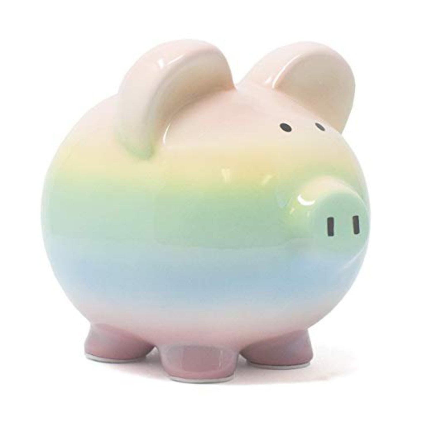 Bank Rainbow Ombre Bank Ceramic Money Save 3707Rbw - Walmart.com