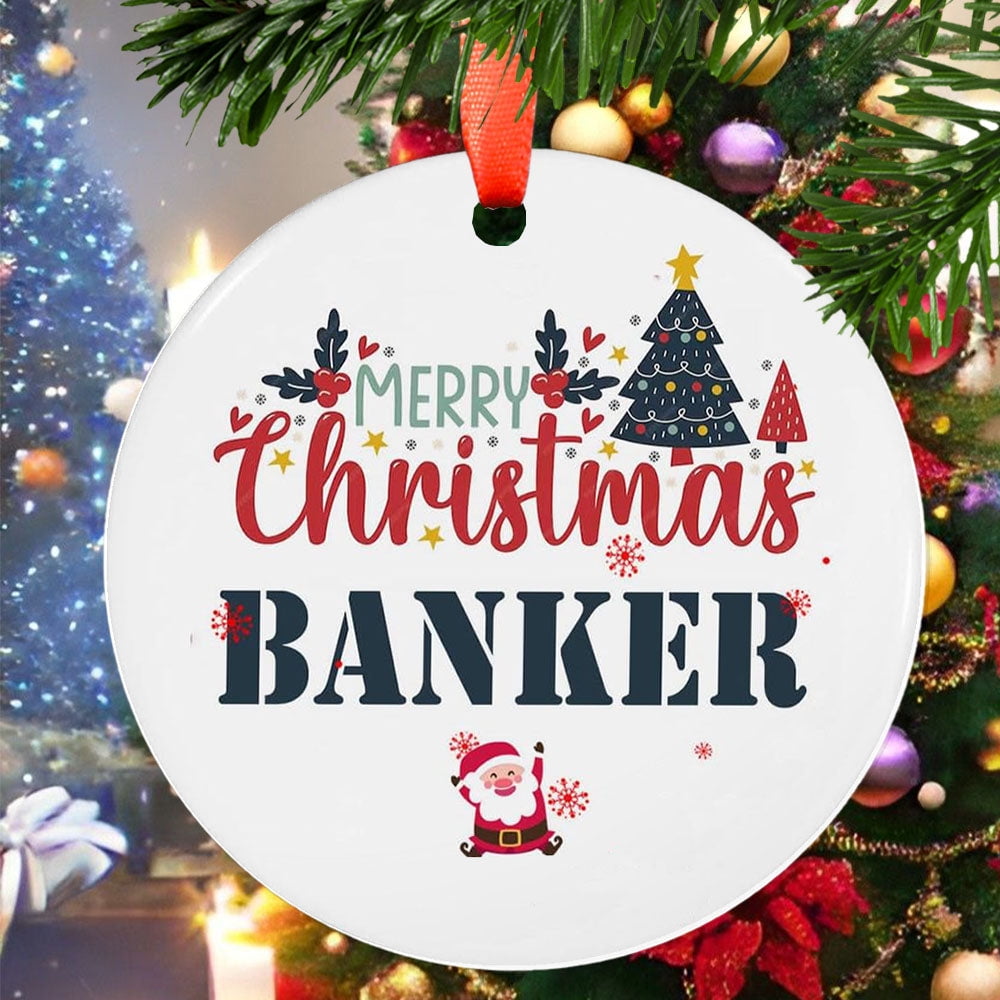 Bank Teller3 Christmas Ornament, Xmas Hanging Ornament, Mother’S Day ...