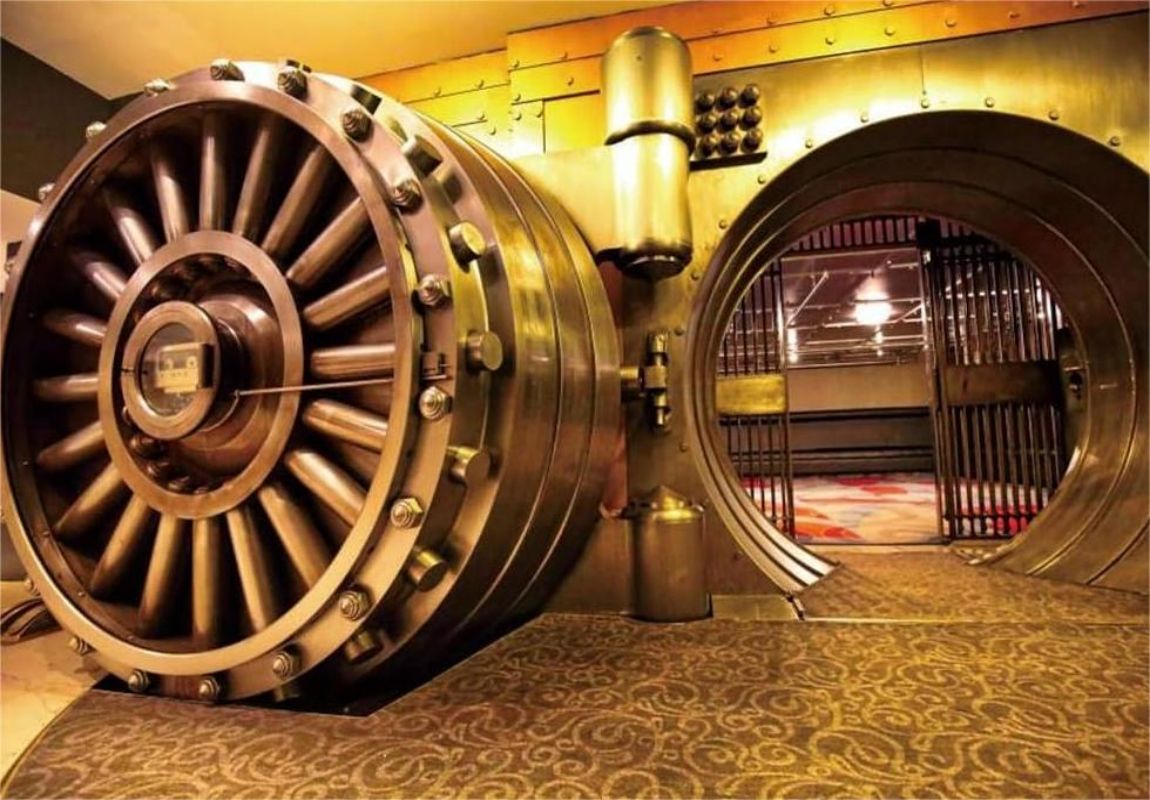 Bank Vault Backdrop Photography Banknotes Dollars Money Background Bank ...