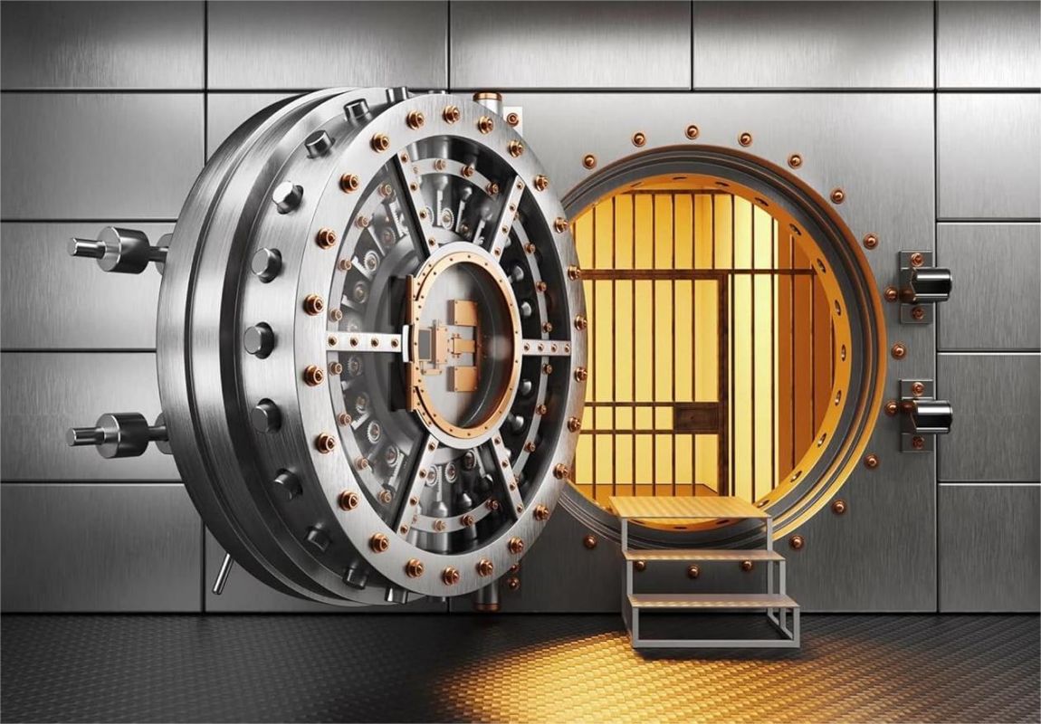 Bank Vault Backdrop Photography Banknotes Dollars Money Background Bank ...