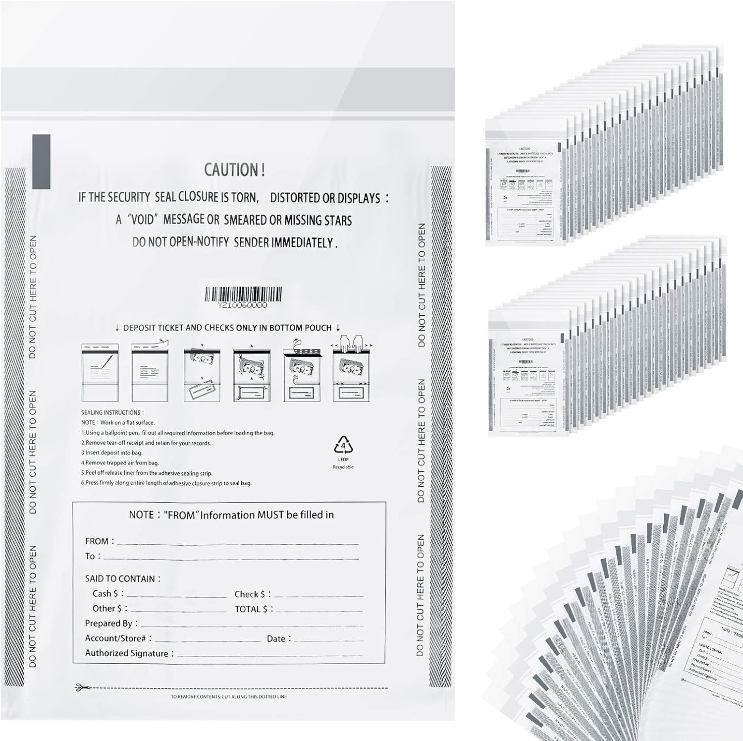 Bank deposit bags plastic,Money bag for cash,Bank bag,Cash register ...