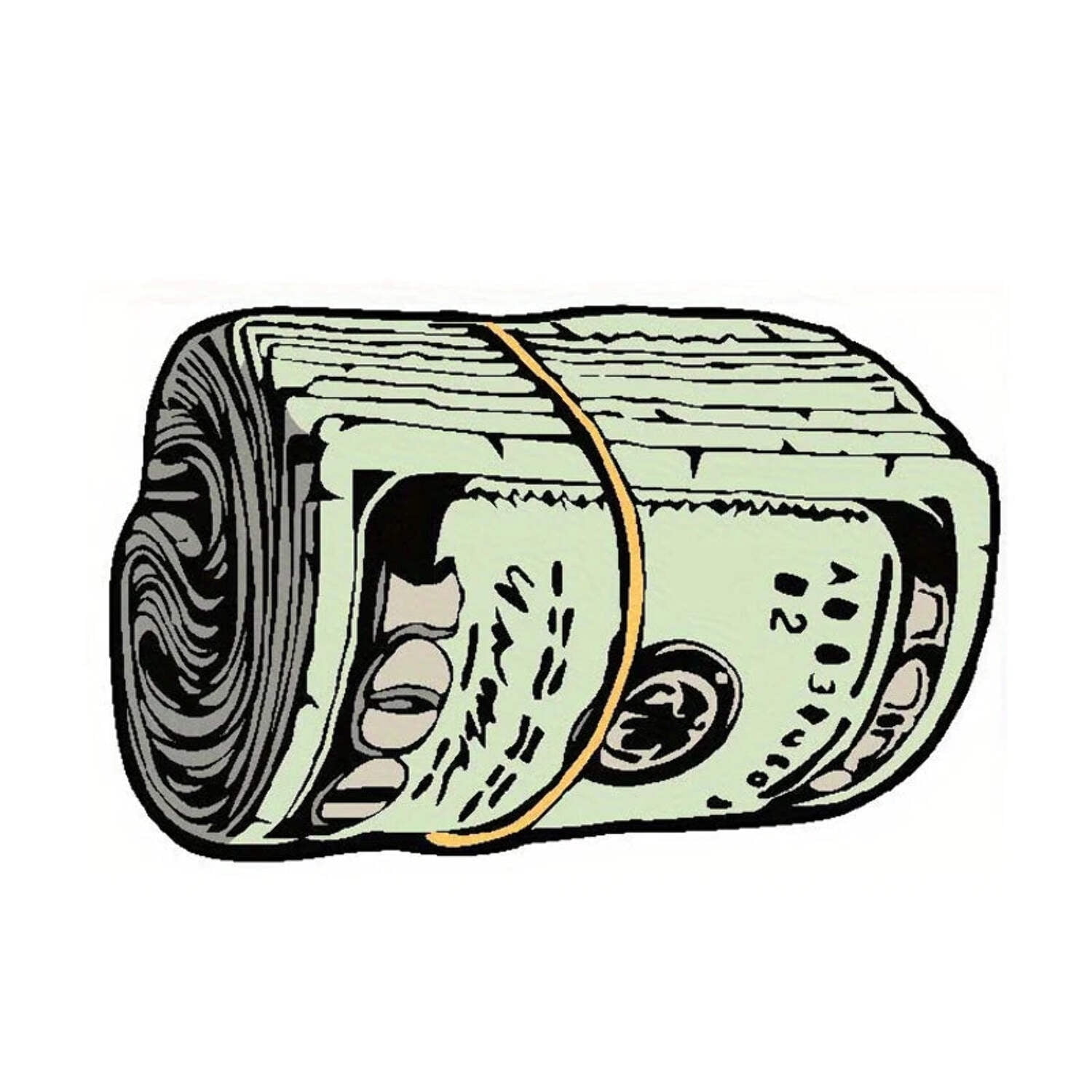 Bank roll money Floor Mats Living Room Area Rugs Home Decor Carpet Bay ...