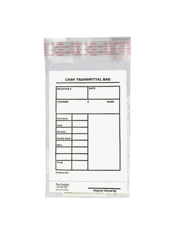 Money Deposit Bags in Money Handling - Walmart.com