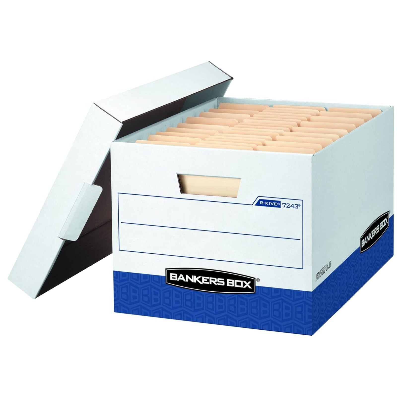 Bankers Box 20 Pack R-KIVE Heavy-Duty File Storage Boxes, FastFold ...