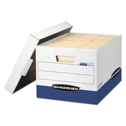 Bankers Box Bankers Box, Blue, PK12 - Walmart.com