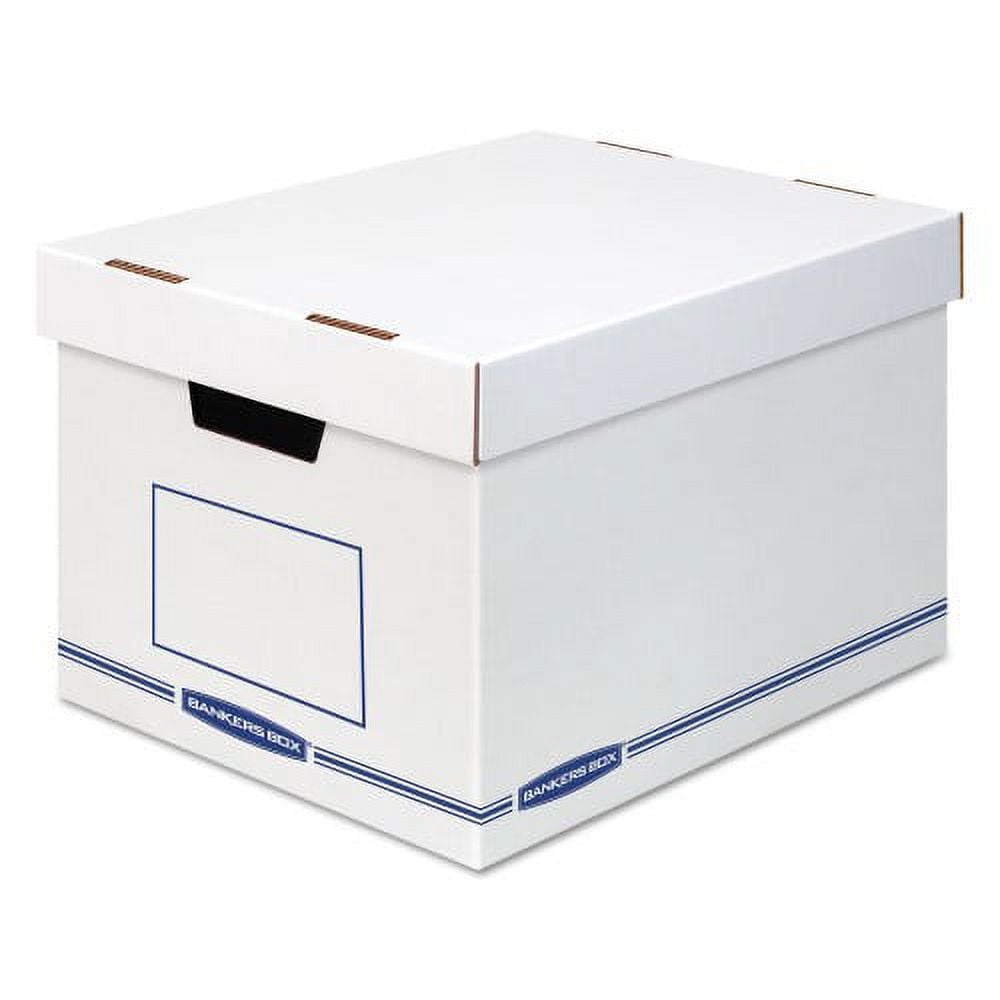 Bankers Box-Bankers Box Organizer Storage Boxes, X-Large, 12.75" x 16.5 ...