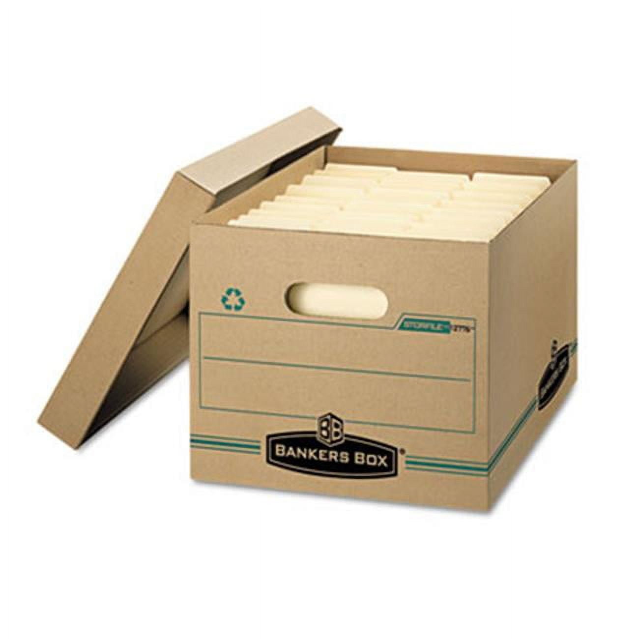 Bankers Box FEL Stor-File Storage Box Letter-Legal Lift-off Lid Kraft ...
