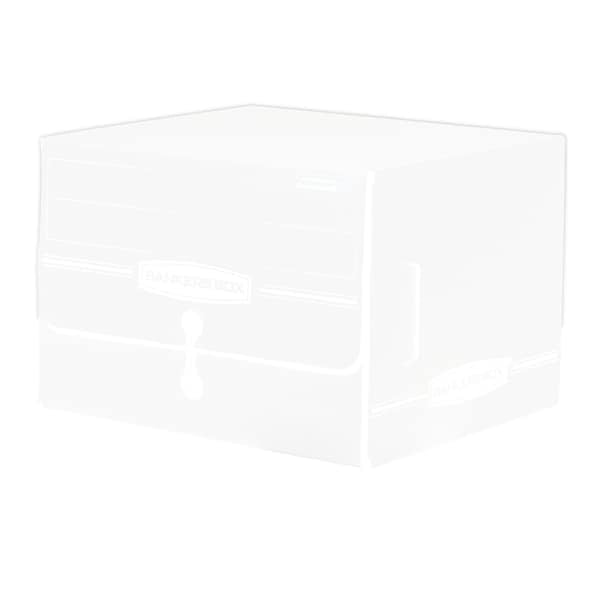 Bankers Box, FEL00061, Drop Front Storage Boxes, 12 / Carton, Wood ...
