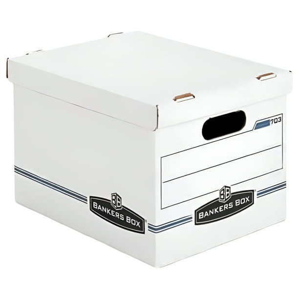 "Bankers Box, Heavy Duty Storage Moving Boxes in Legal Size with Lid ...