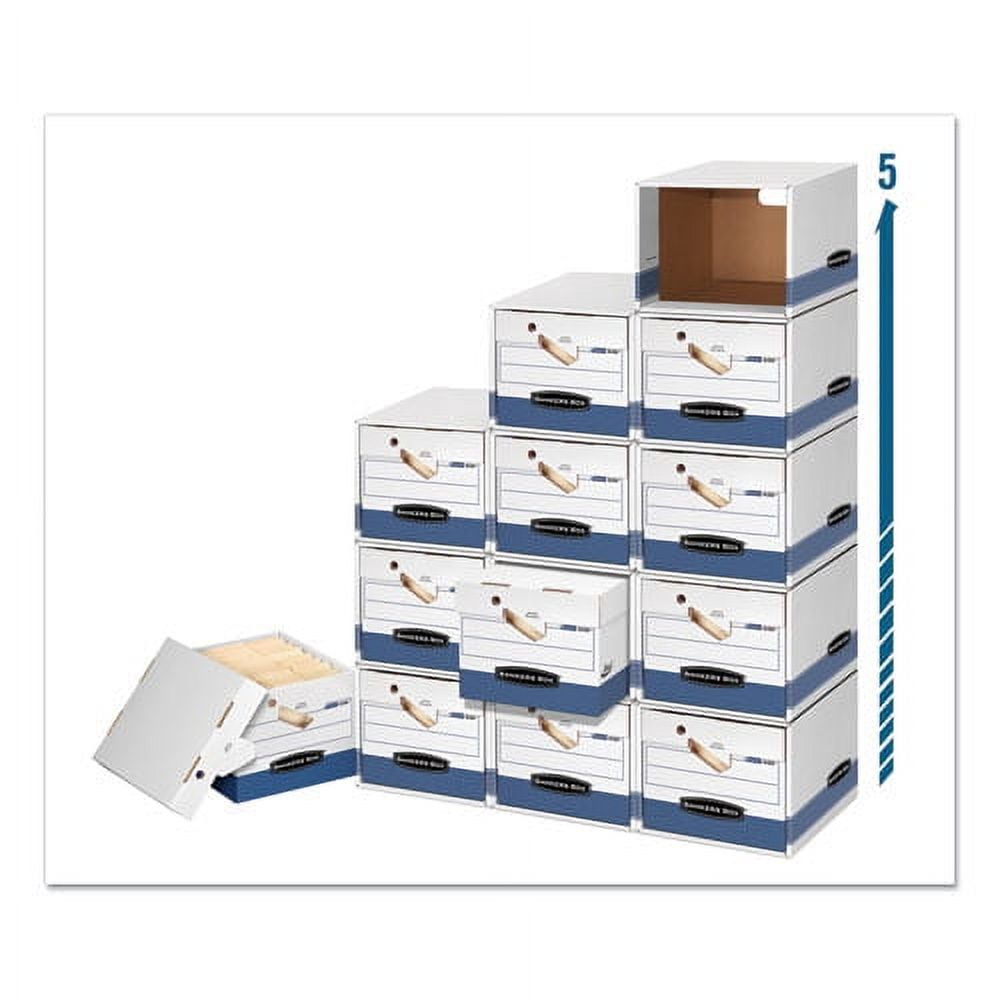 Bankers Box Presto Ergonomic Design Storage Boxes, Letter/legal Files ...