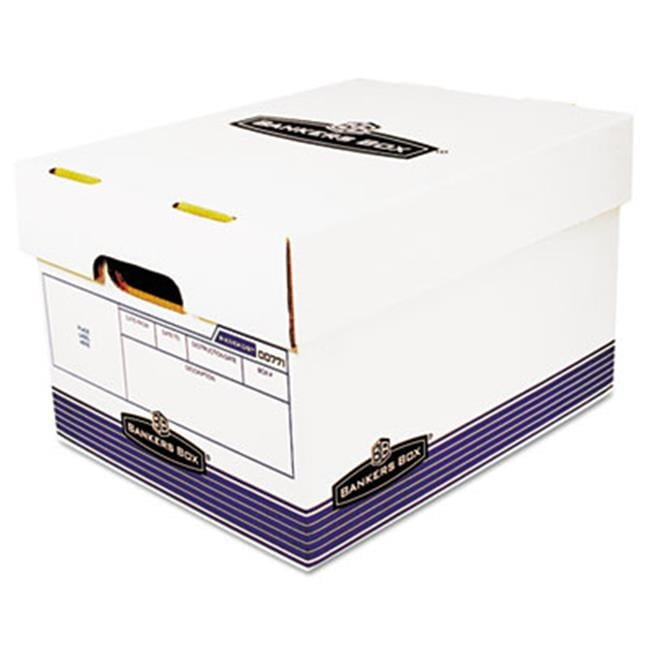 Bankers Box R-Kive Offsite Storage Box Letter-Legal Lift-off Lid White ...