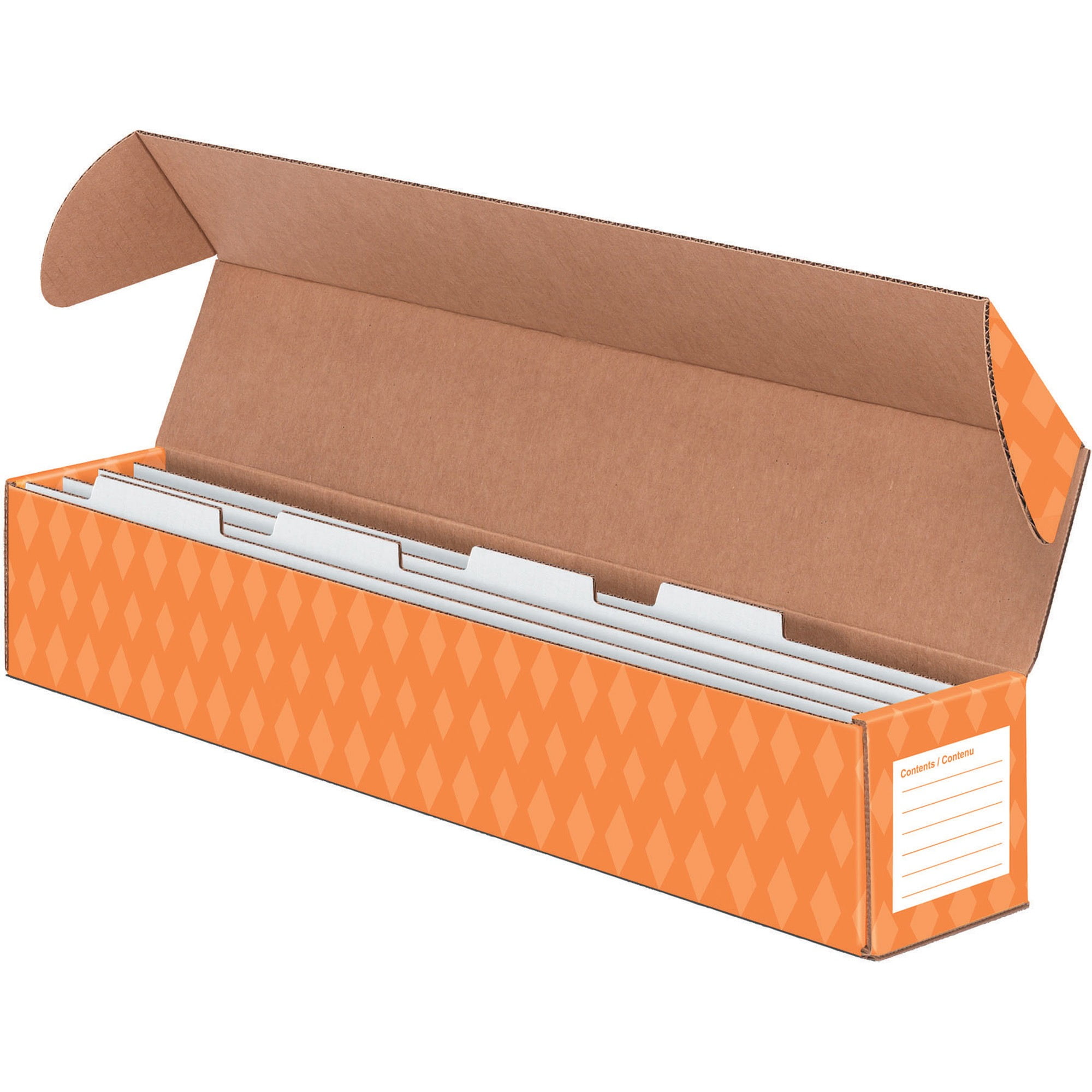 Bankers Box Sentence Strip Storage Box, 1 Each, Orange - Walmart.com