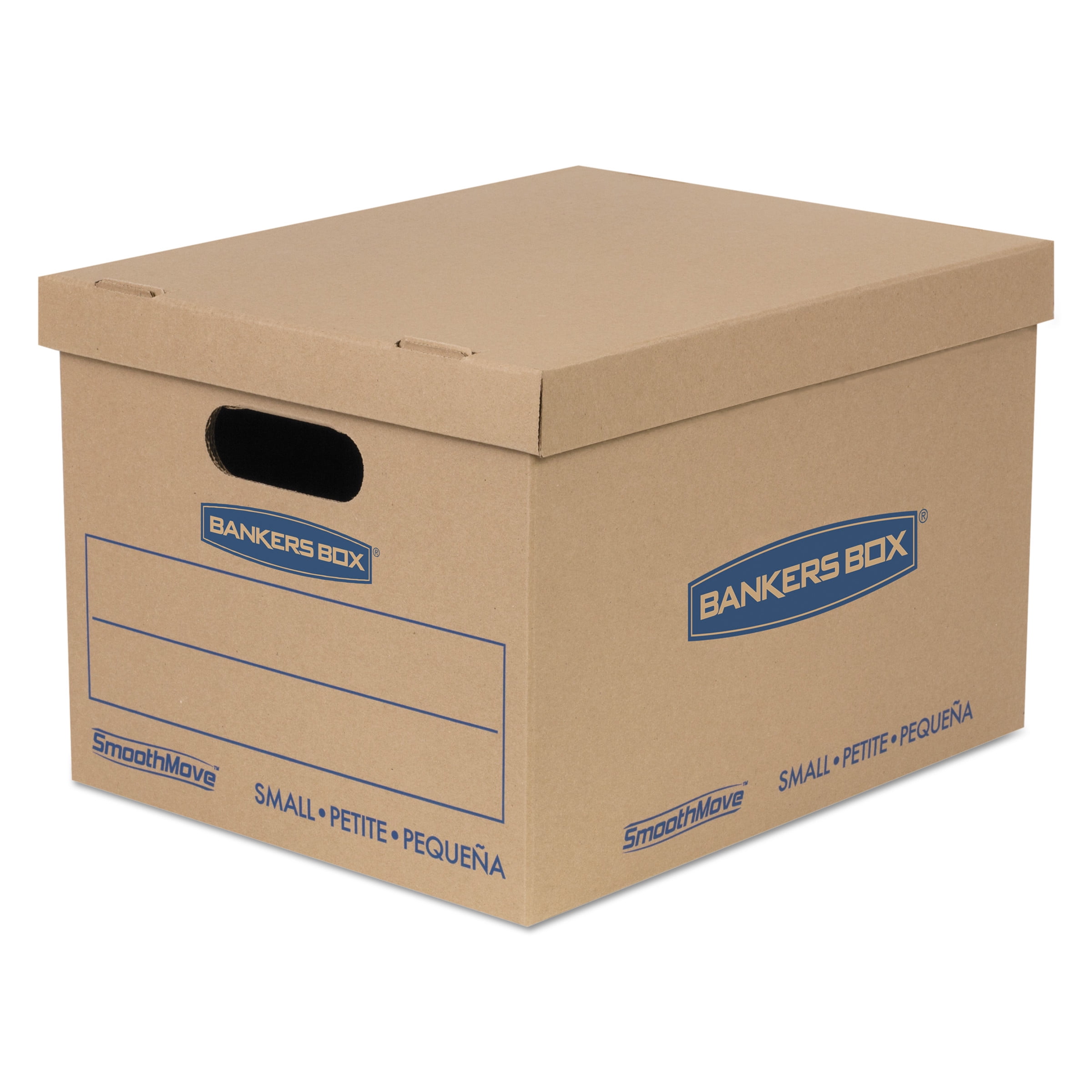 Bankers Box SmoothMove Classic Small Moving Boxes, 15l x 12w x 10h ...