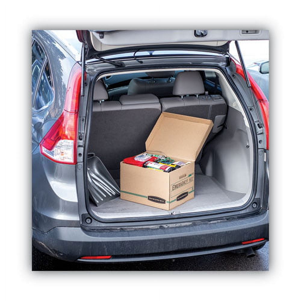 Bankers Box Systematic Basic-Duty Attached Lid Storage Boxes, Letter ...