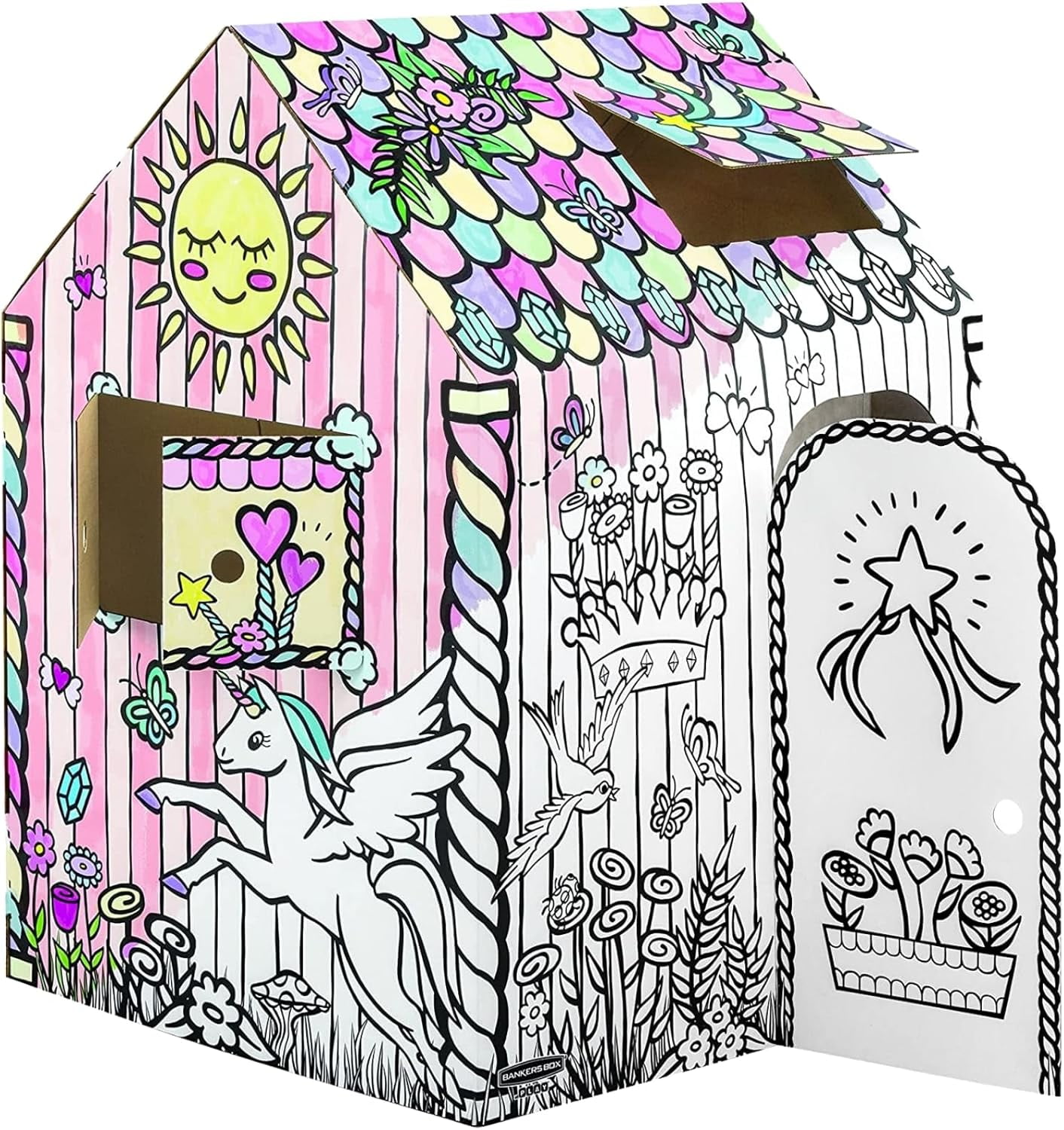 Bankers Box at Playhouse, Cardboard Playhouse and Life Size Craft ...