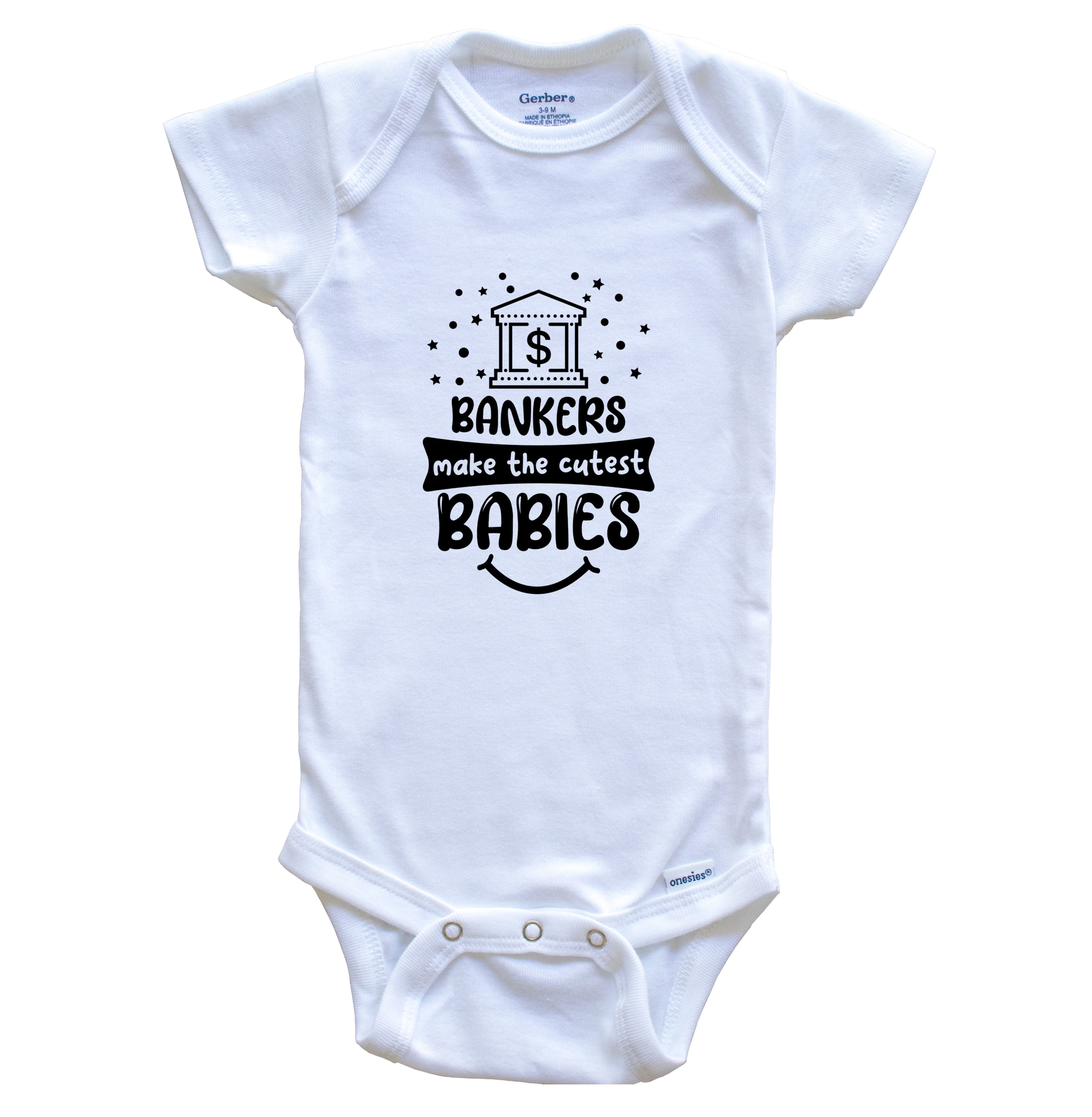 Bankers Make the Cutest Babies Funny Banker Baby Bodysuit, 3-6 months ...
