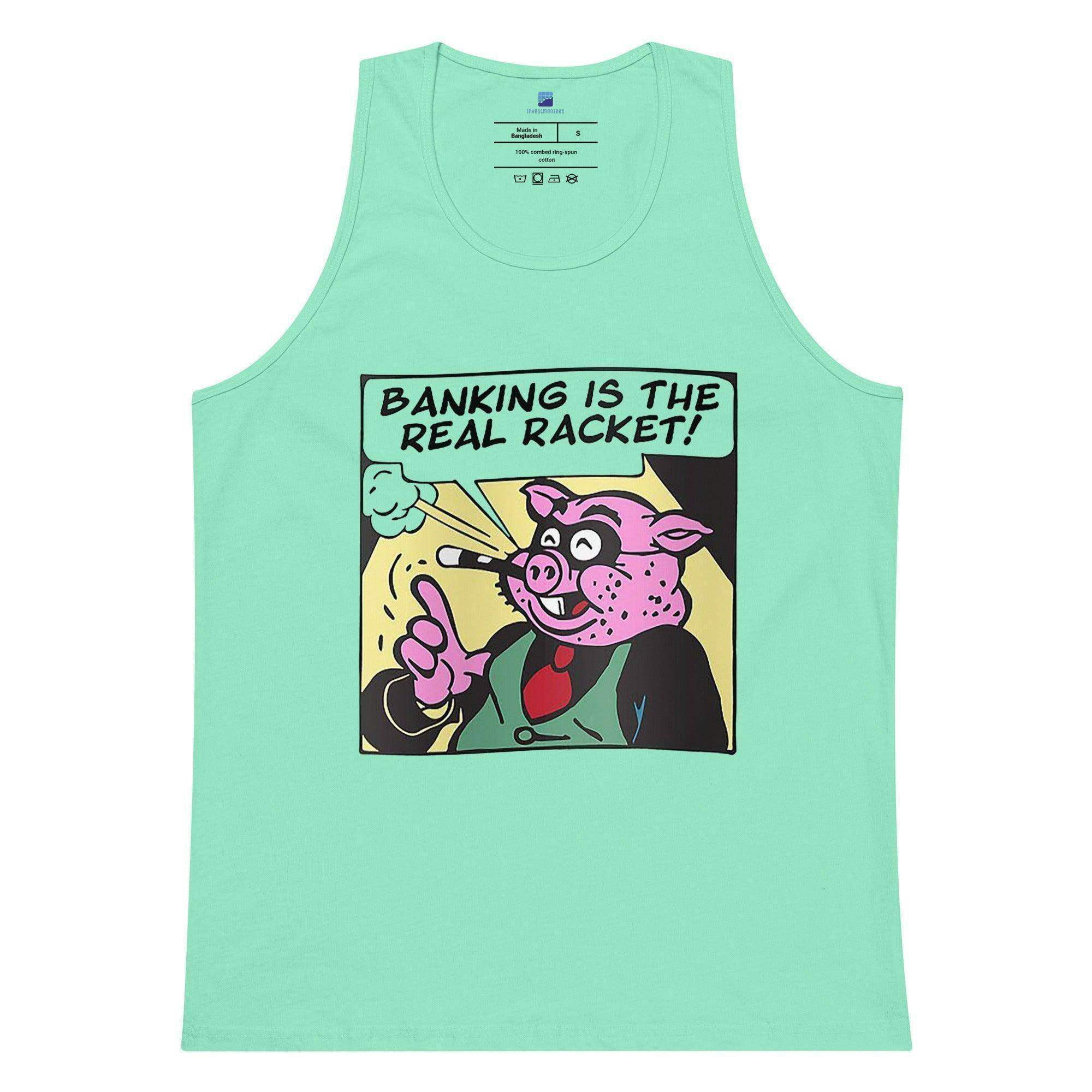 Banking Is The Real Racket Tank Top - Walmart.com