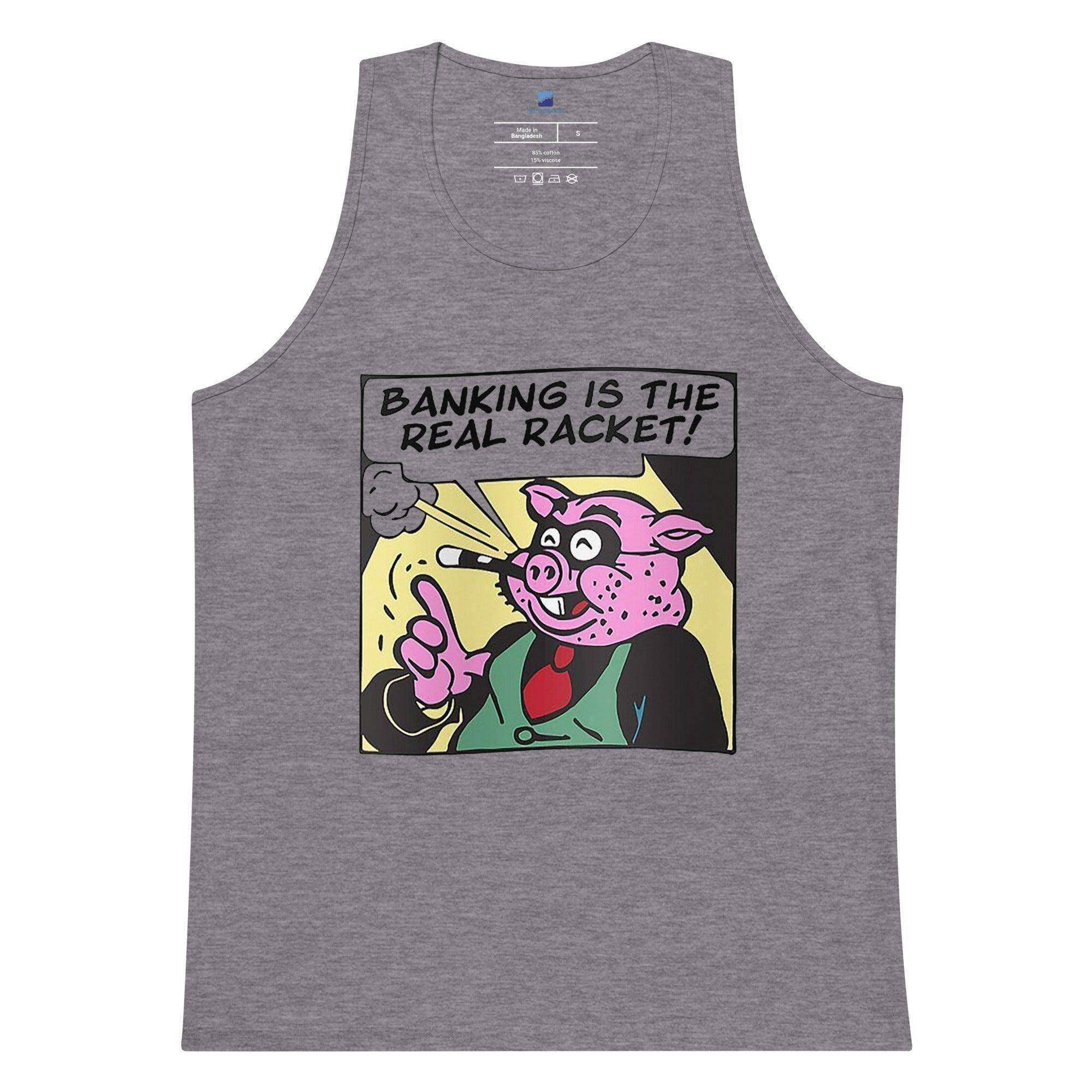 Banking Is The Real Racket Tank Top - Walmart.com