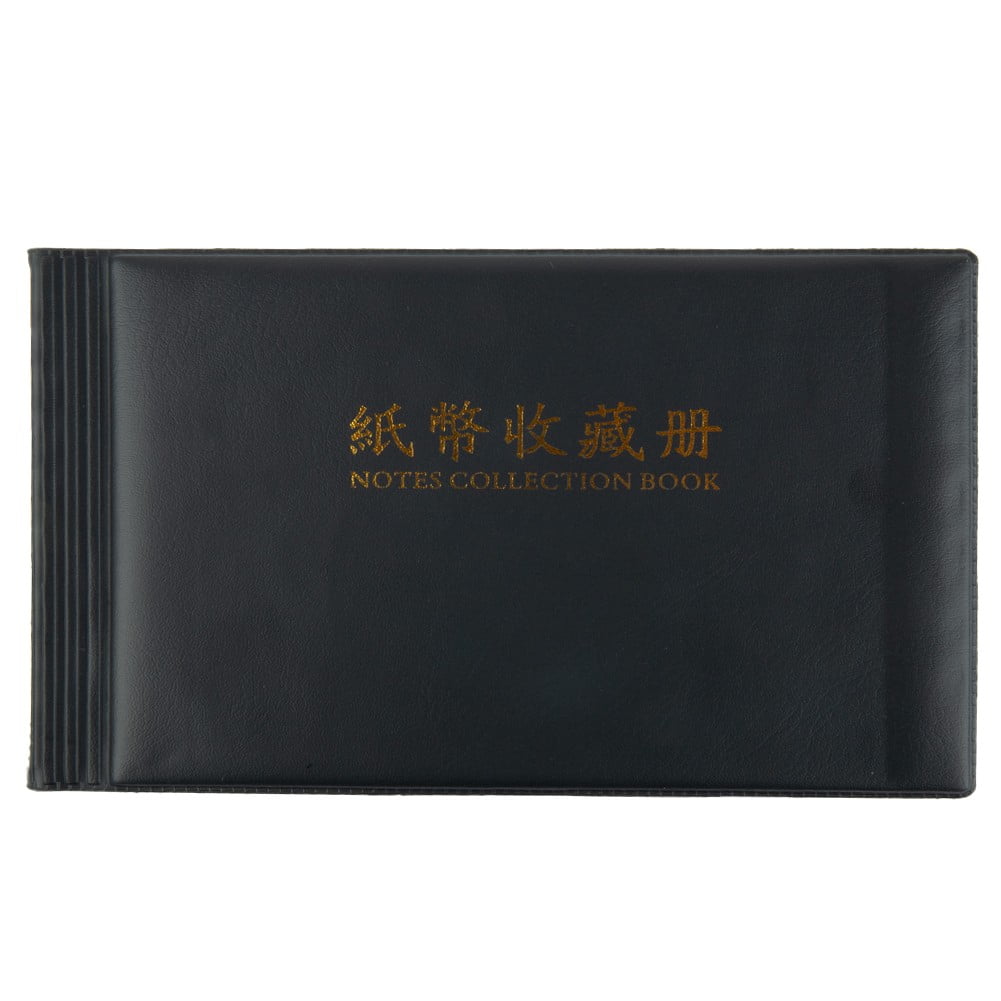 Banknote ALBUM with 30 pages 21x12.5 cm Notes Folder Book Paper ...