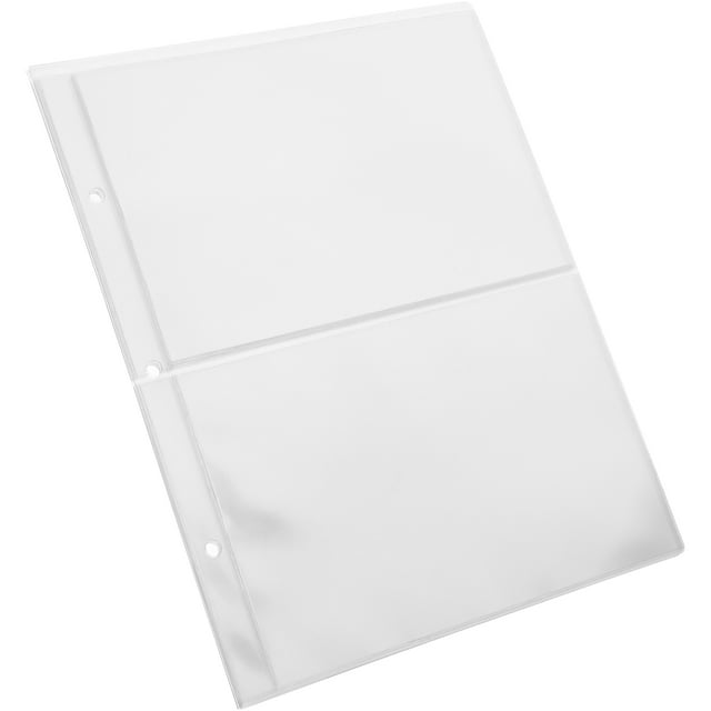 Banknote Collection Book Card Binder Clear Banknote Holder Book Sleeves ...