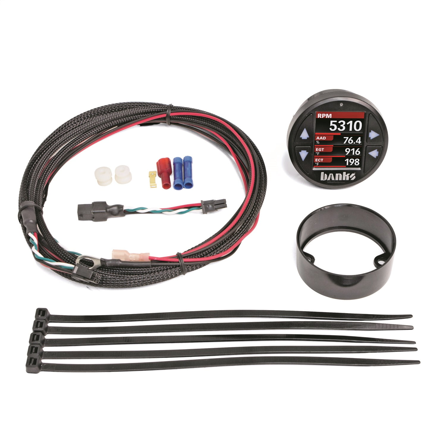 Banks Power iDash 1.8 Super Gauge Aftermarket CAN ECU Primary Gauge ...