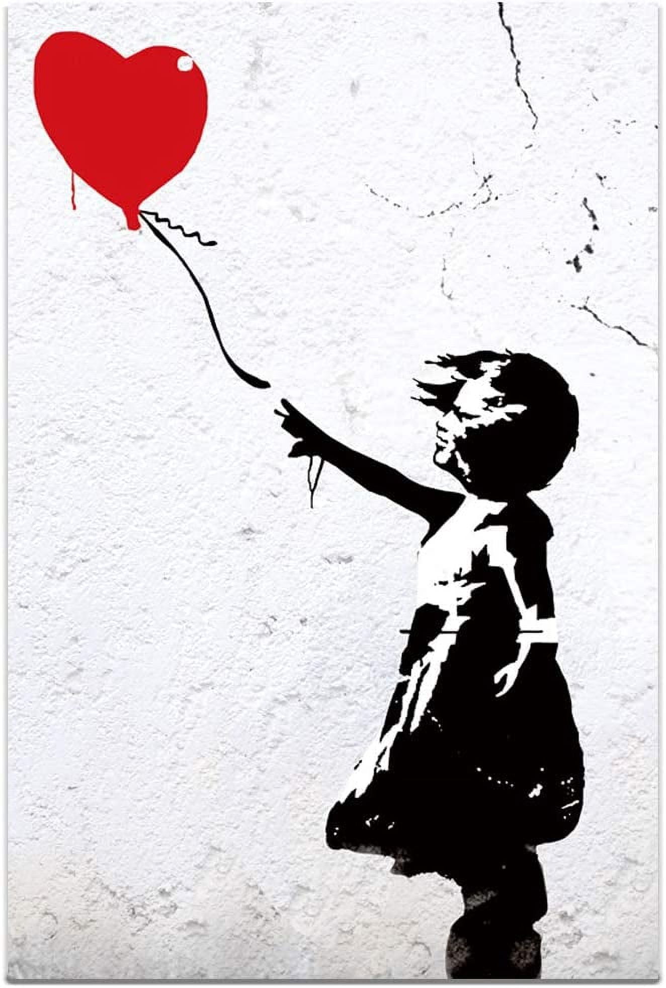 Banksy Paintings Girl With Balloon