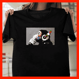 Banksy Dj Monkey Thinker With Headphones H5948, Comfortable Unisex ...
