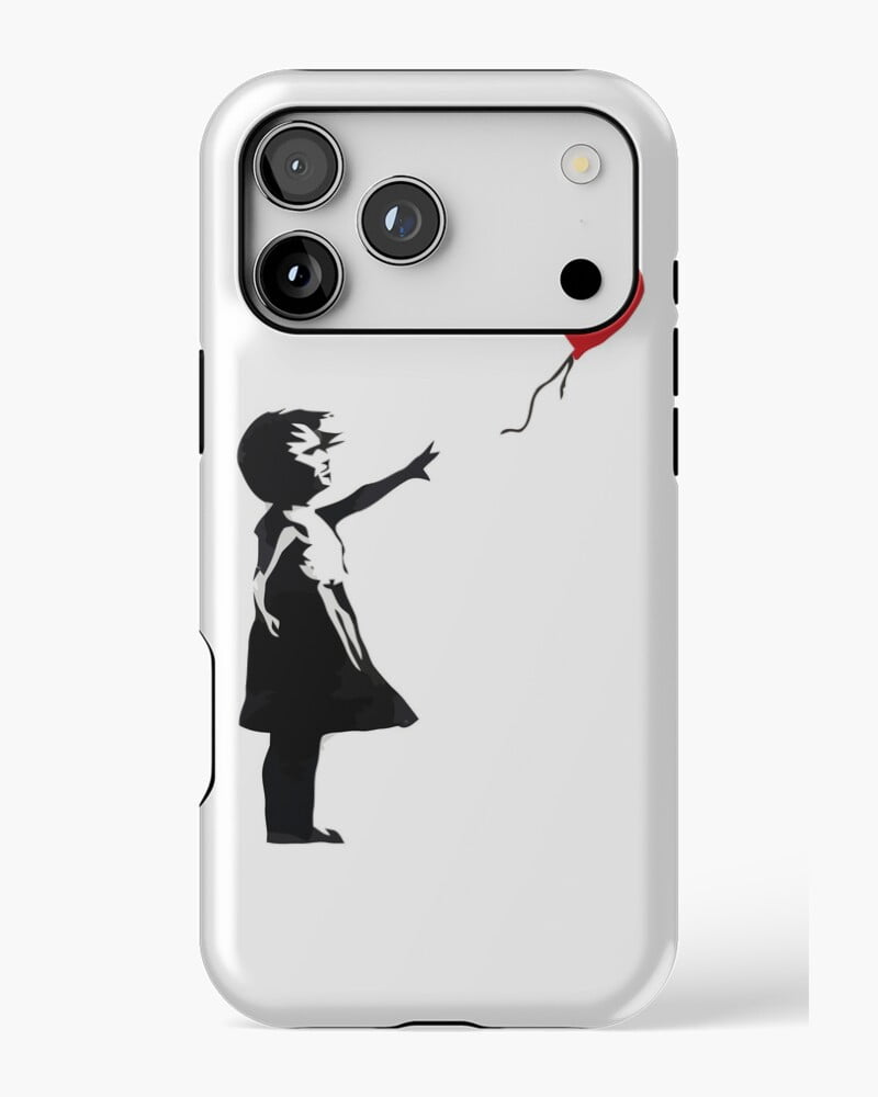 Banksy - Girl with Balloon H390 Premium Durable Case for iPhone 17 16 ...