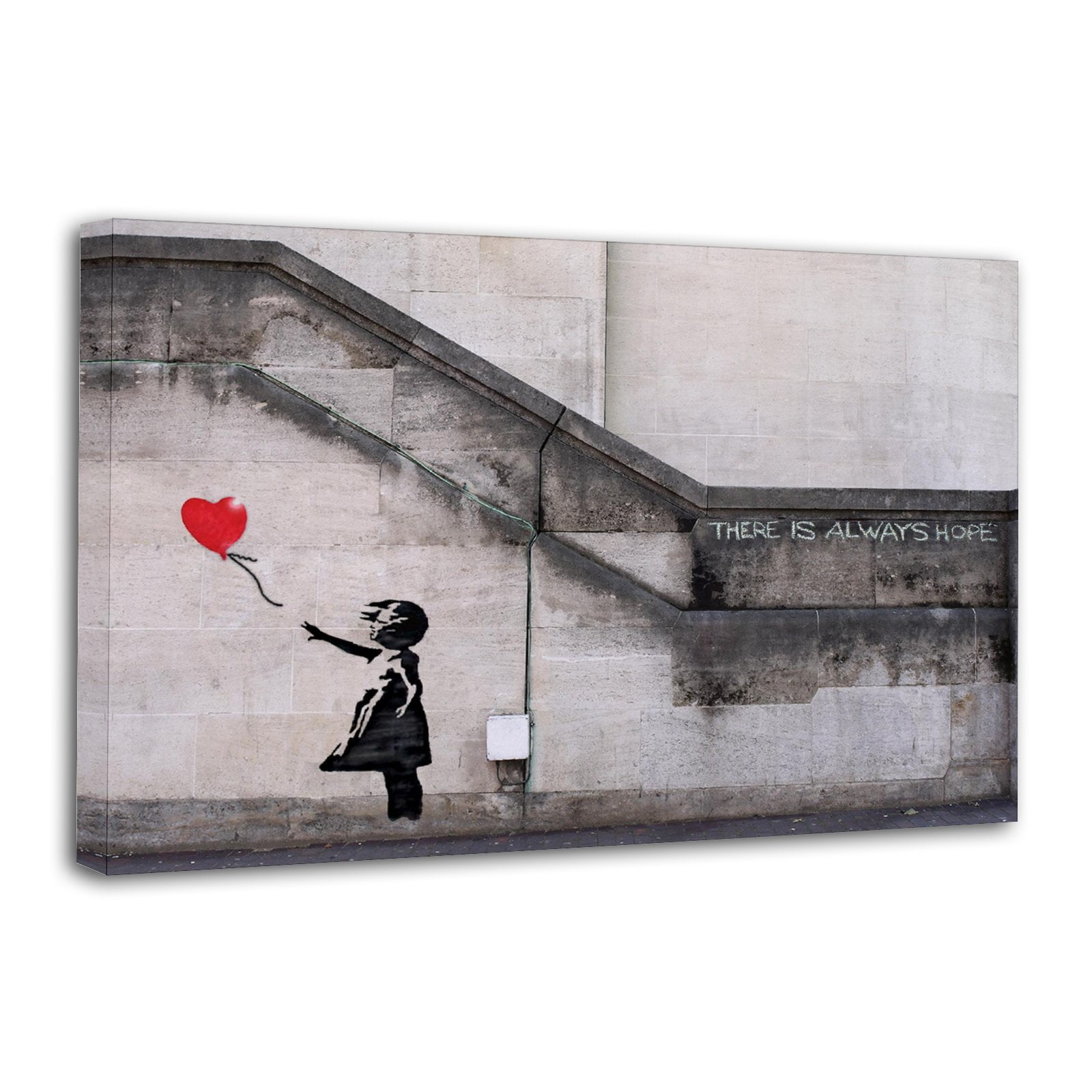 Banksy Graffiti Balloon Girl There Is Always Posters Art Print Wall ...
