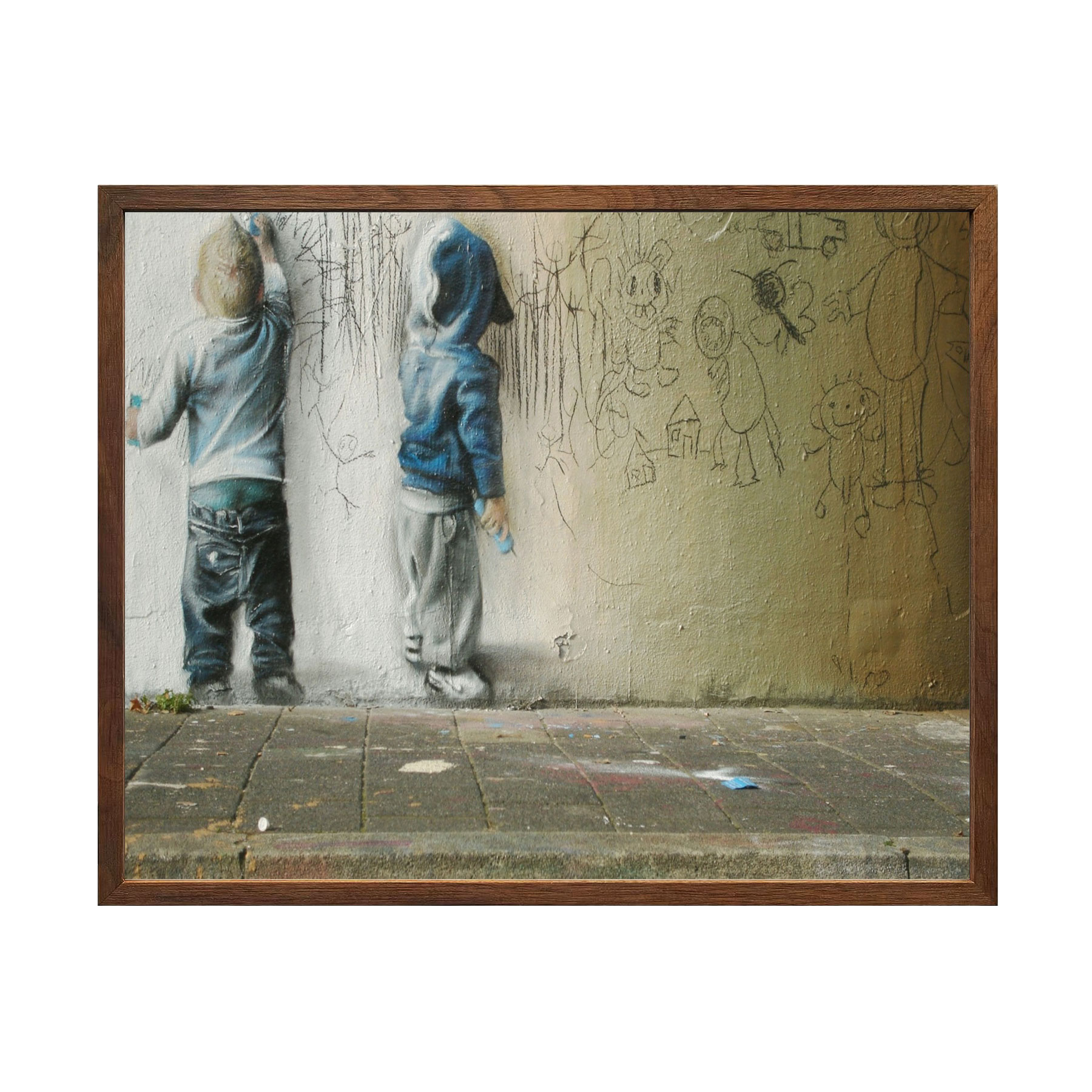 Banksy Graffiti Wall Art Kids Pop Art Wall Decorart Work For Walls ...