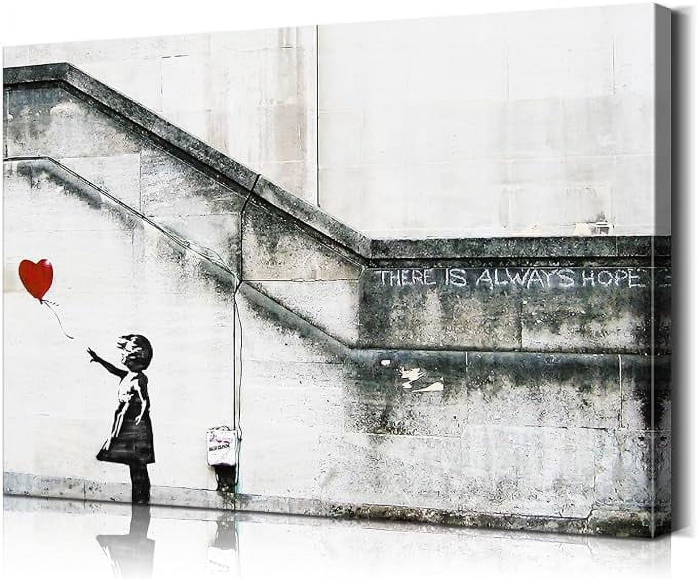 Banksy Wall Art Graffiti Wall Art Colorful Decor Pop Art Wall Decor ...