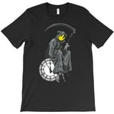 Banksy's Grim Reaper Clock Themed Funny Dark Humor and Street Art ...
