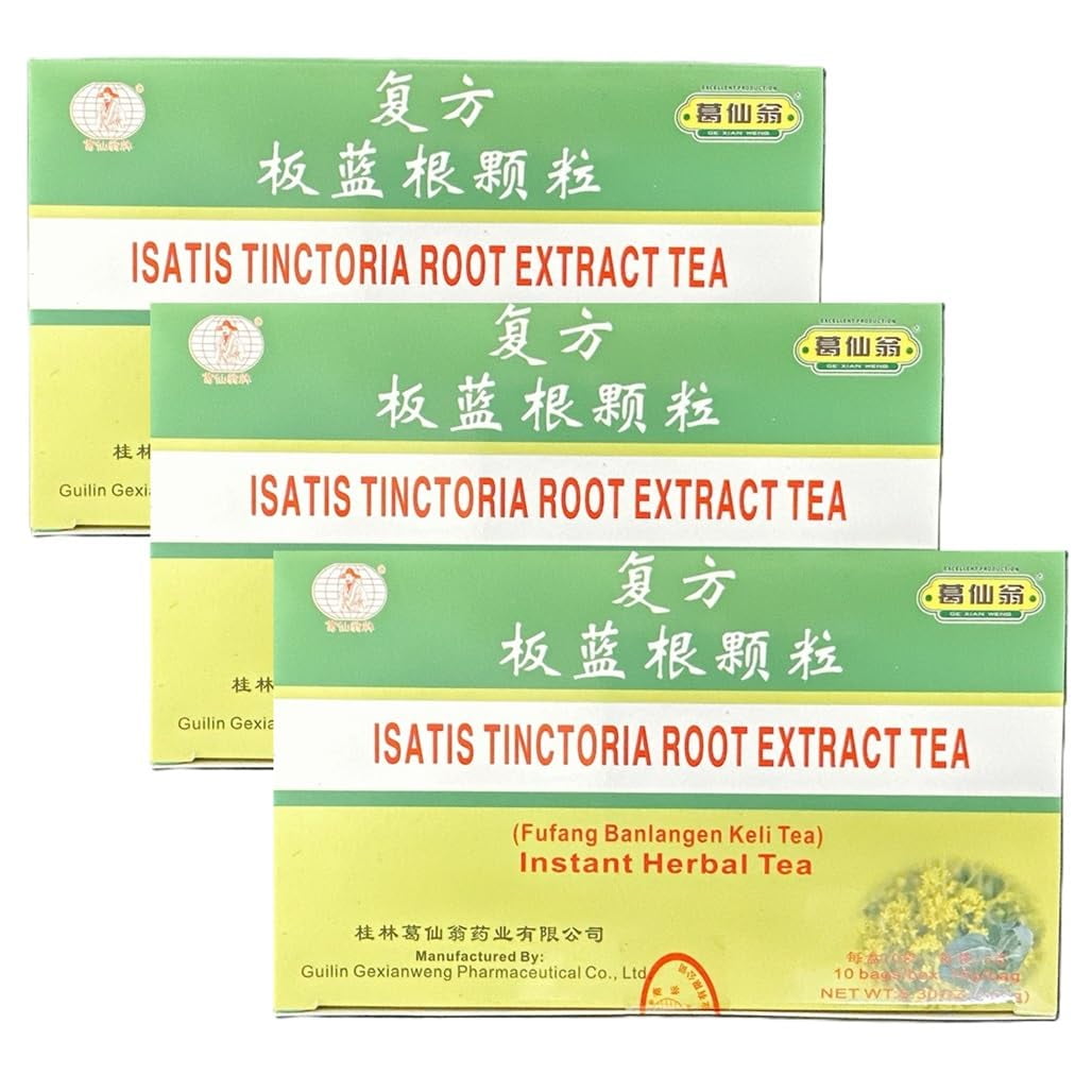 Banlangen Tea , Fufang Banlangen Keli , 15 Individual Sachets - 3 Pak ...