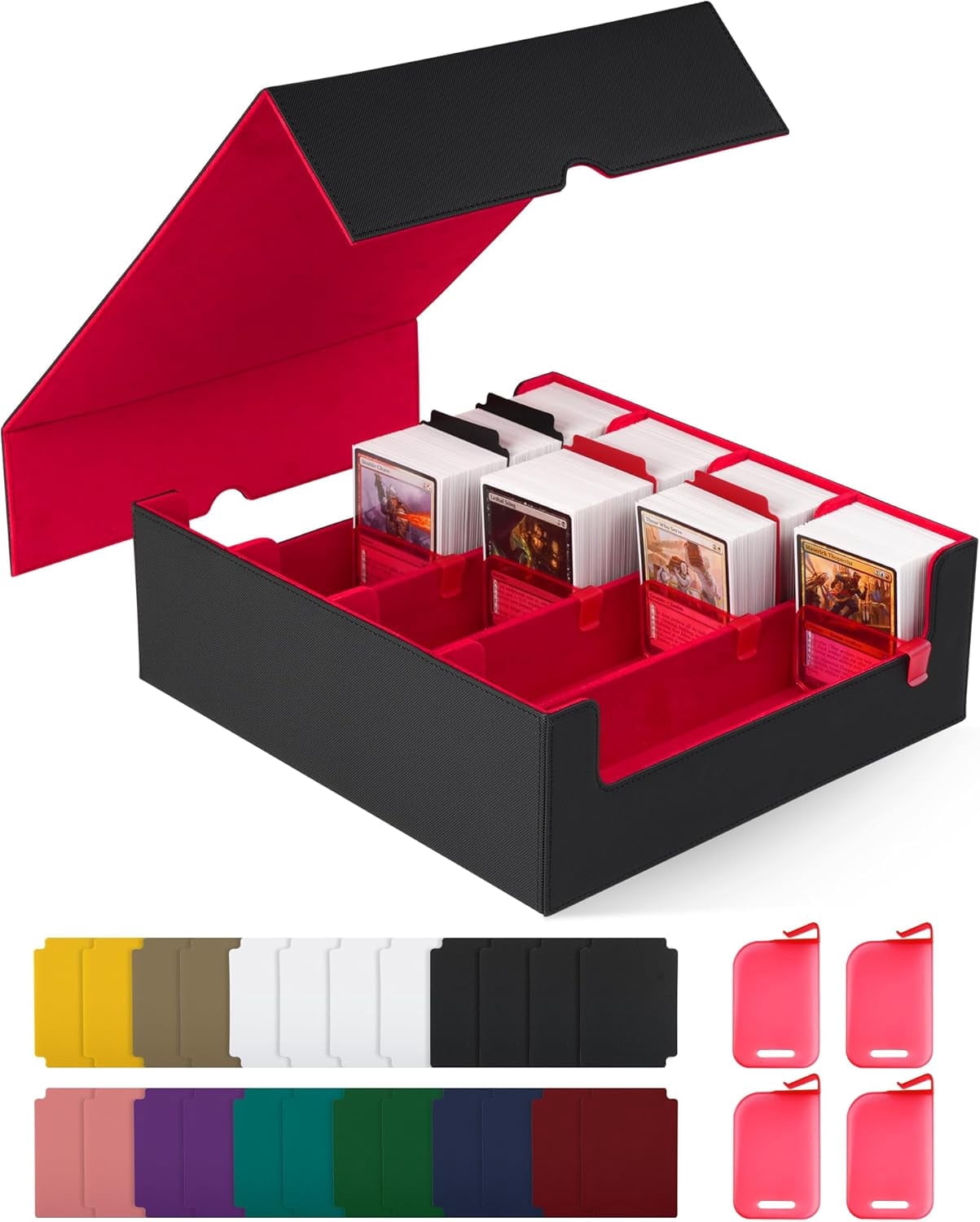 Banloga Trading Card Storage Box,Can Holds 2400+ Cards,Powerful ...