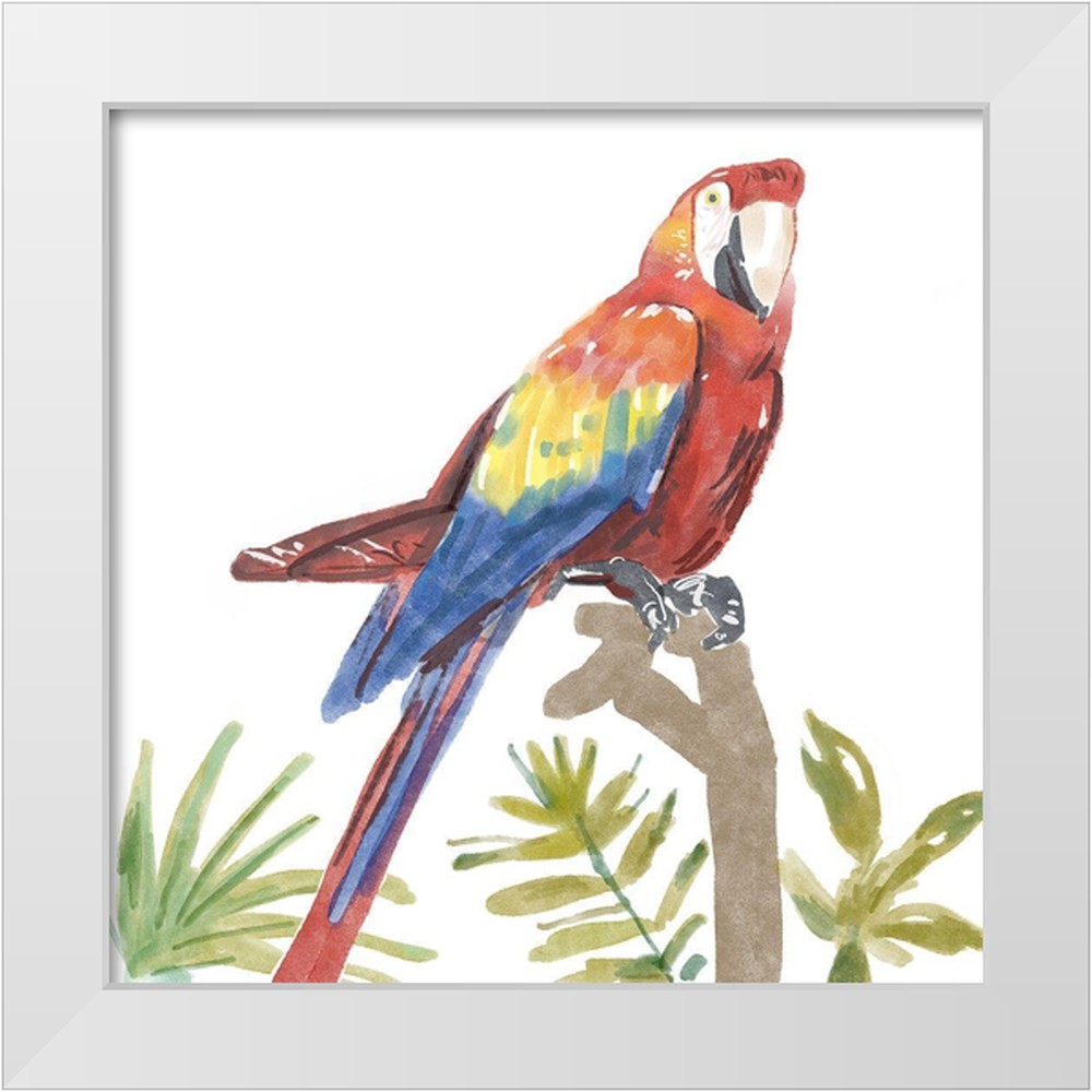 Bannarot 15x15 White Modern Wood Framed Museum Art Print Titled ...