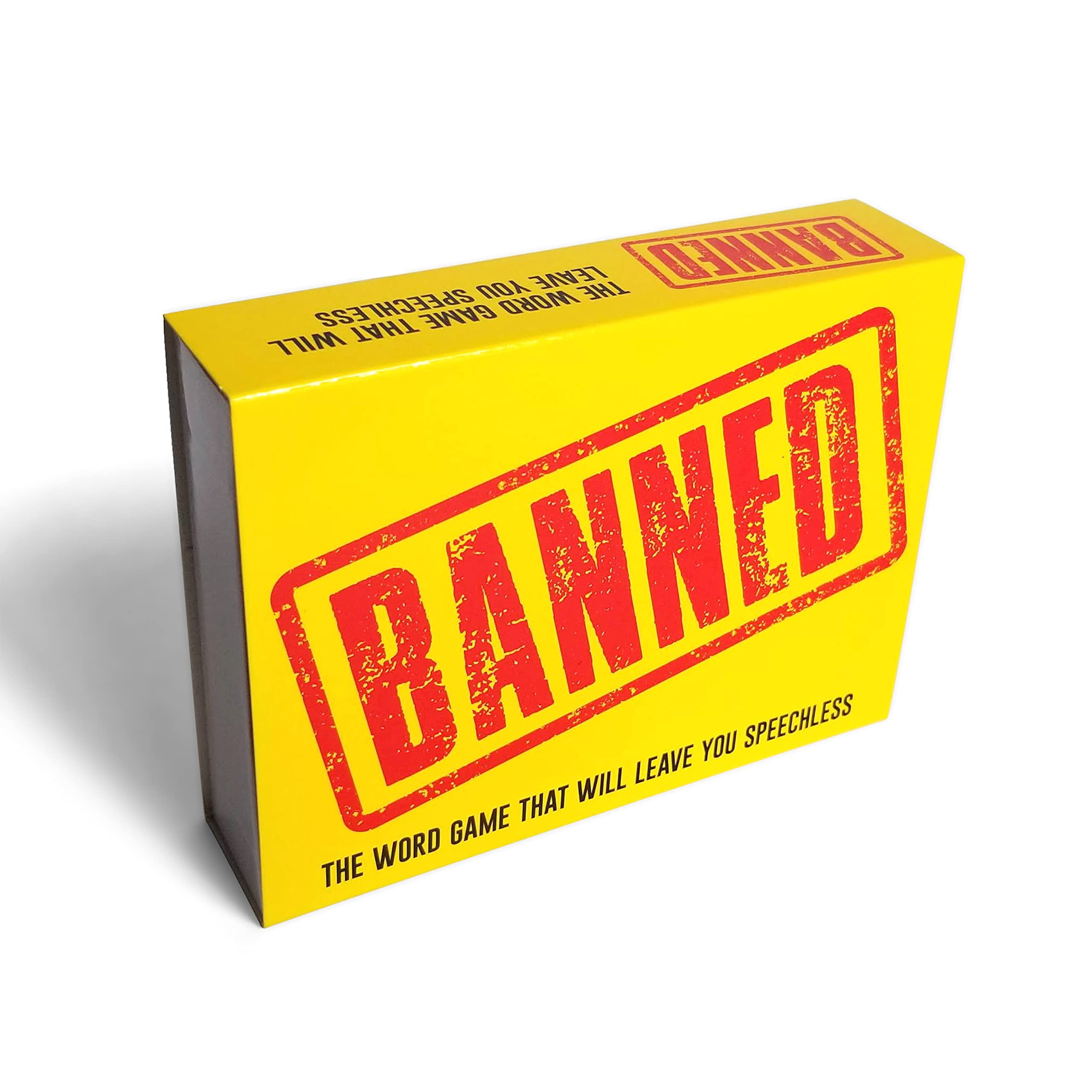 Banned | Word Game of Act Out Charades - Fun Family Card Game with ...