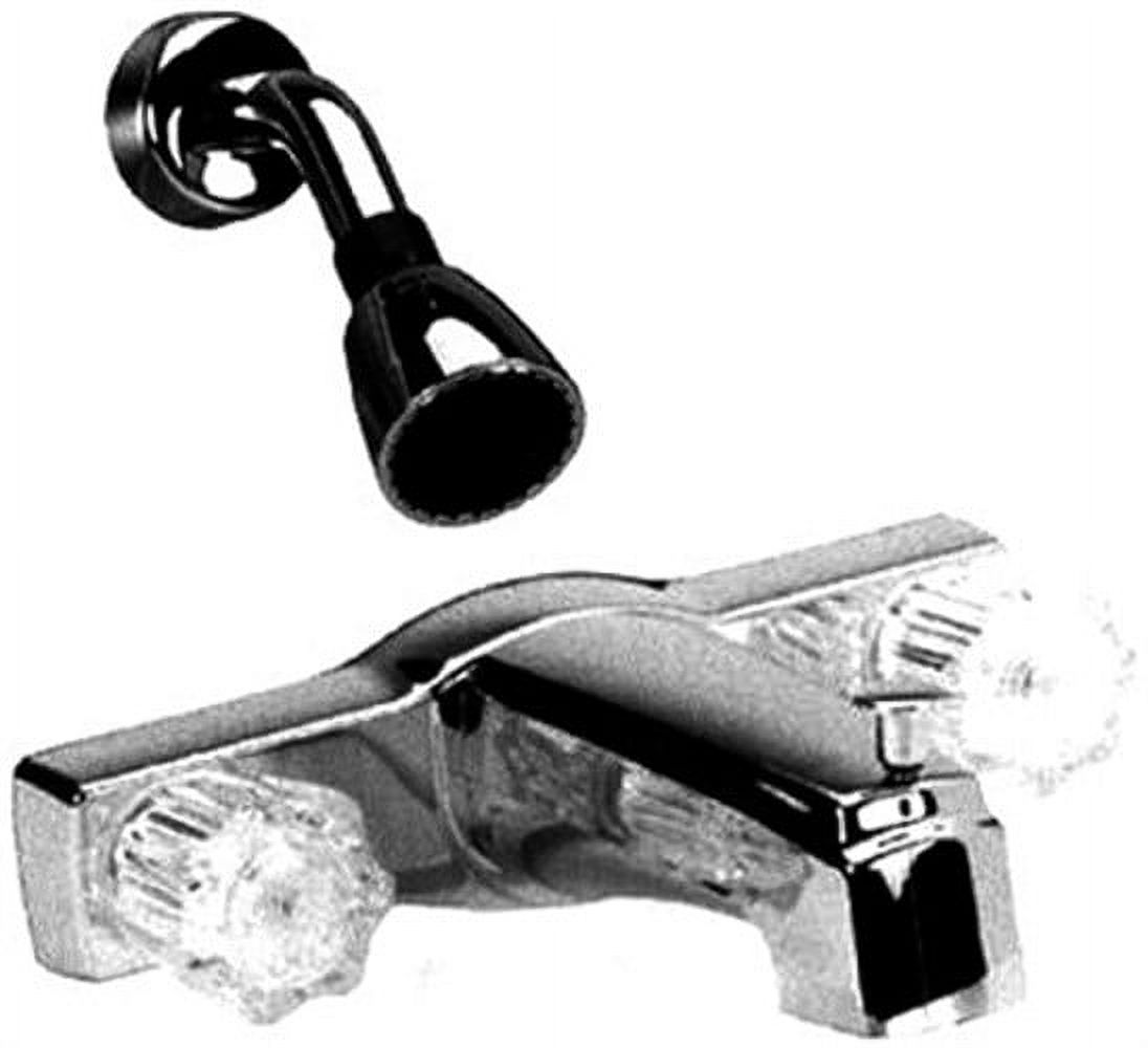 Banner BNM-41 Non Metal Surface Mount Tub Shower Bagged, Chrome ...