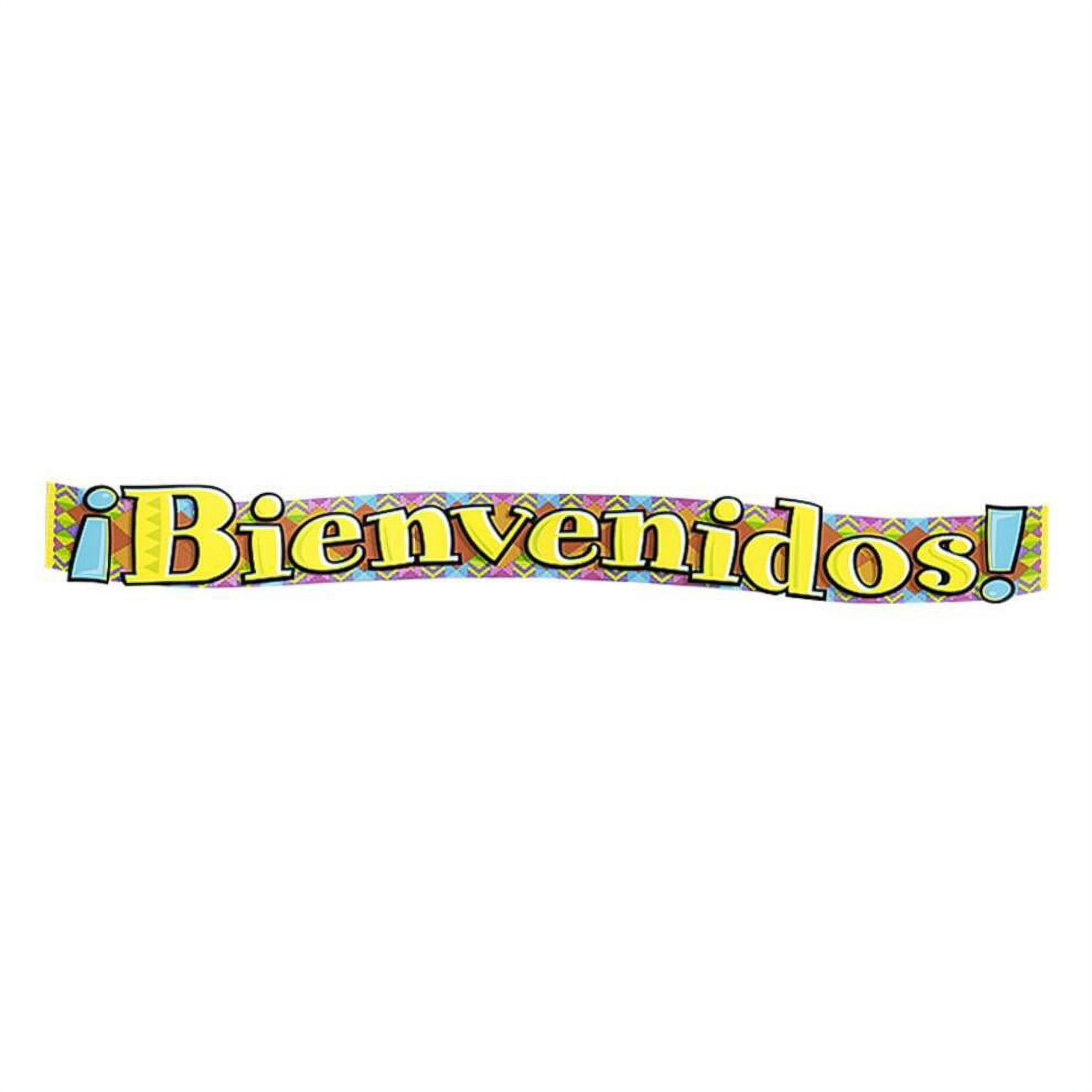Spanish Expressions Bienvenidos! Banner - Walmart.com