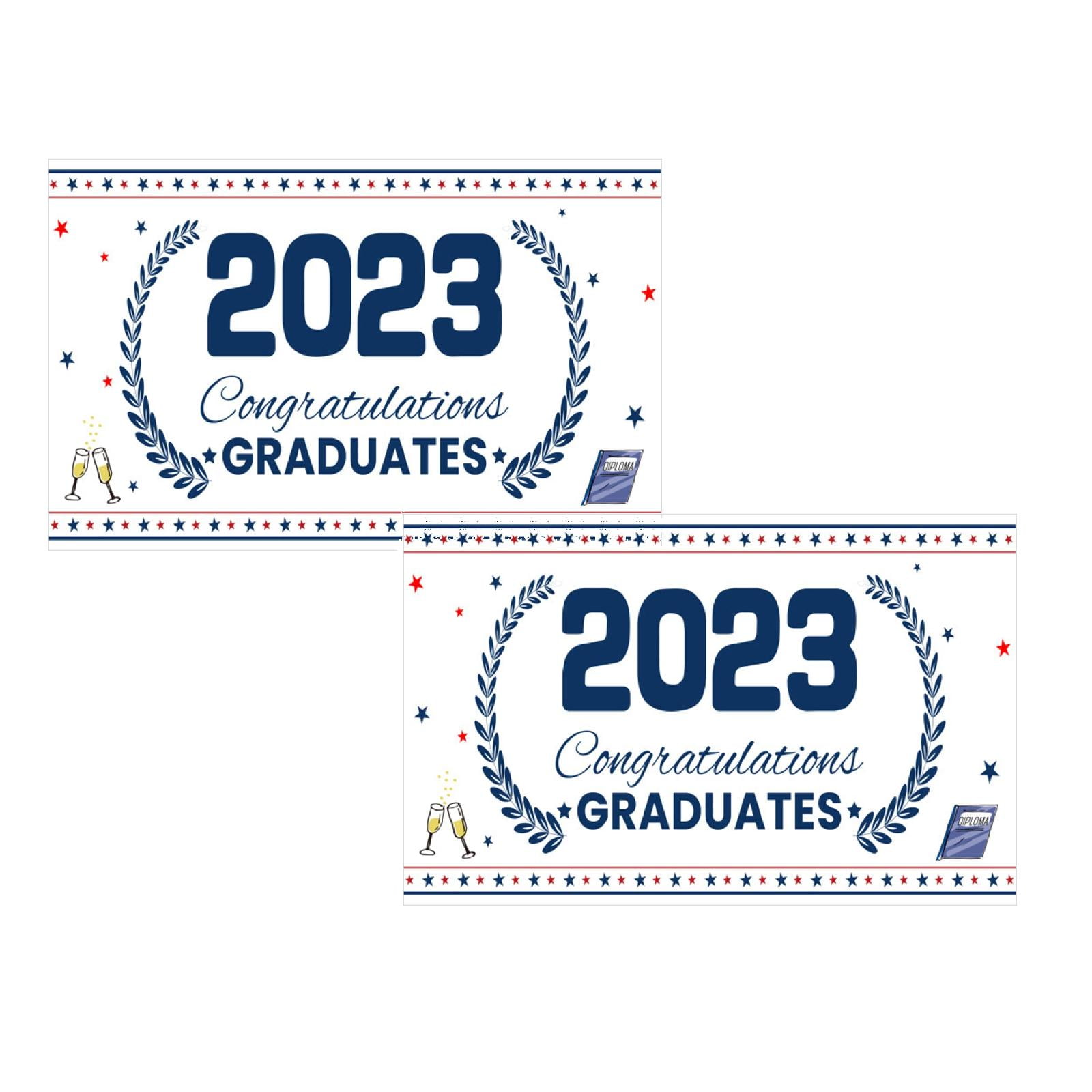 Banner Flags Graduation Season Banner Background Cloth Graduation ...