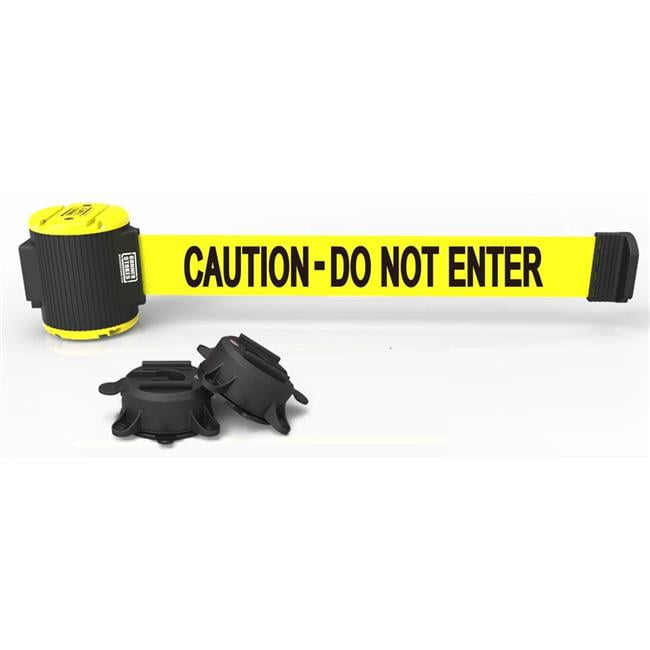 Banner Stakes MH5002 30 ft. Magnetic Wall Mount Caution Do Not Enter ...