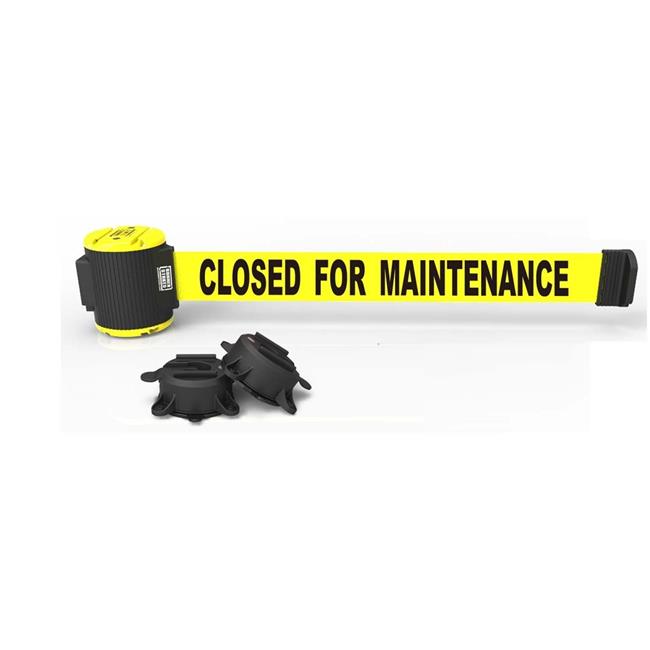 Banner Stakes MH5006 30 ft. Magnetic Wall Mount Closed for Maintenance ...