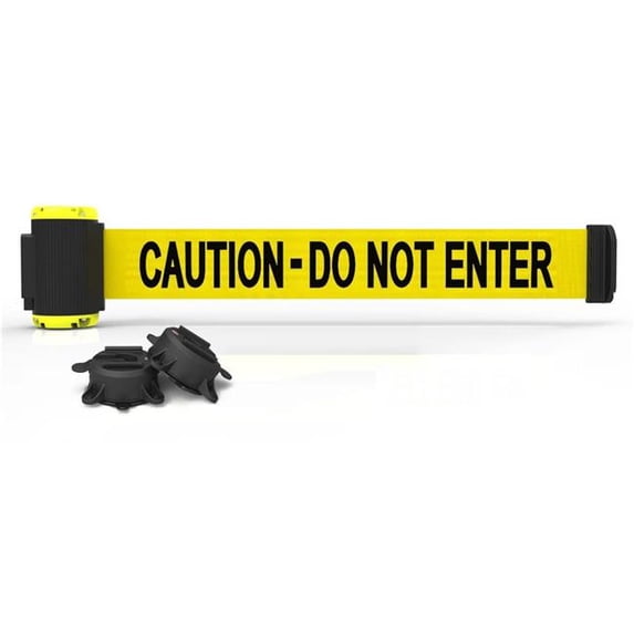 Banner Stakes MH7003 7 ft. Magnetic Wall Mount Caution Do Not Enter ...