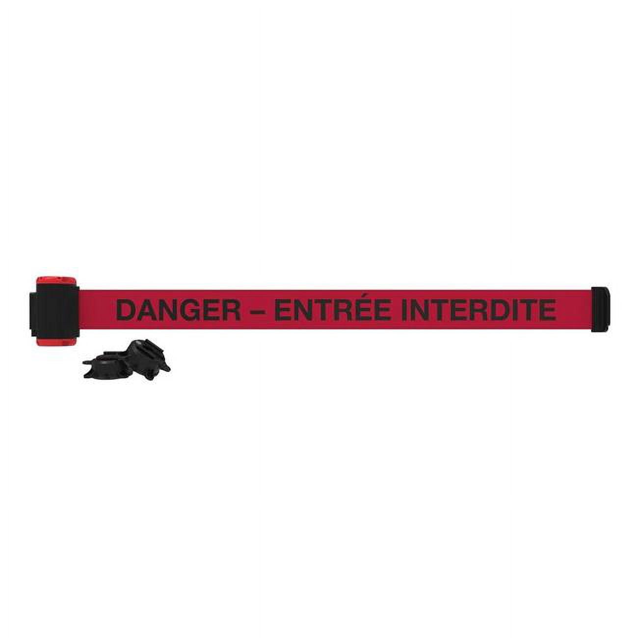 Banner Stakes MH7017 7 ft. Magnetic Wall Mount Danger Entree Interdite ...